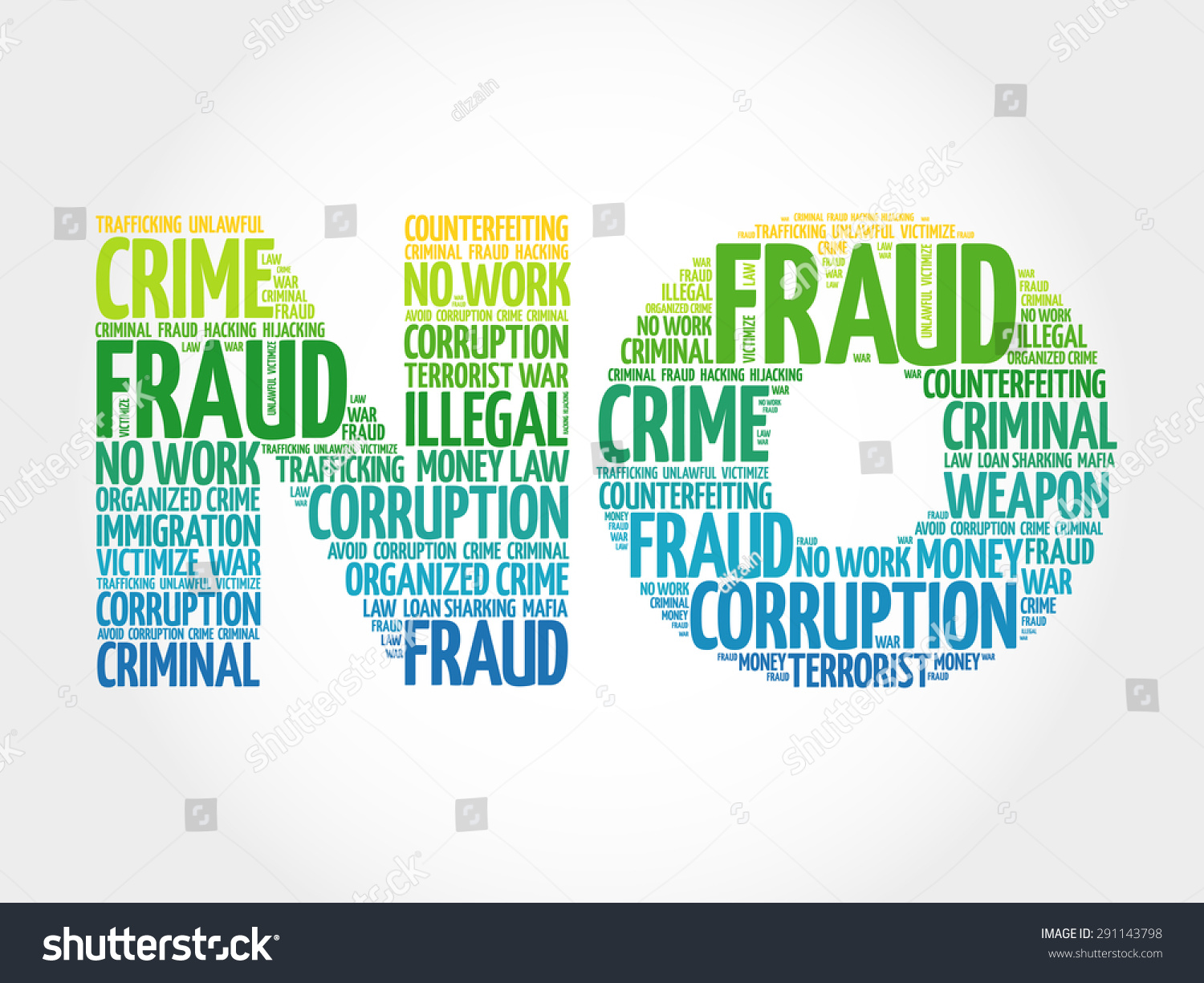 No Word Cloud Business Concept Stock Vector (Royalty Free) 291143798 ...