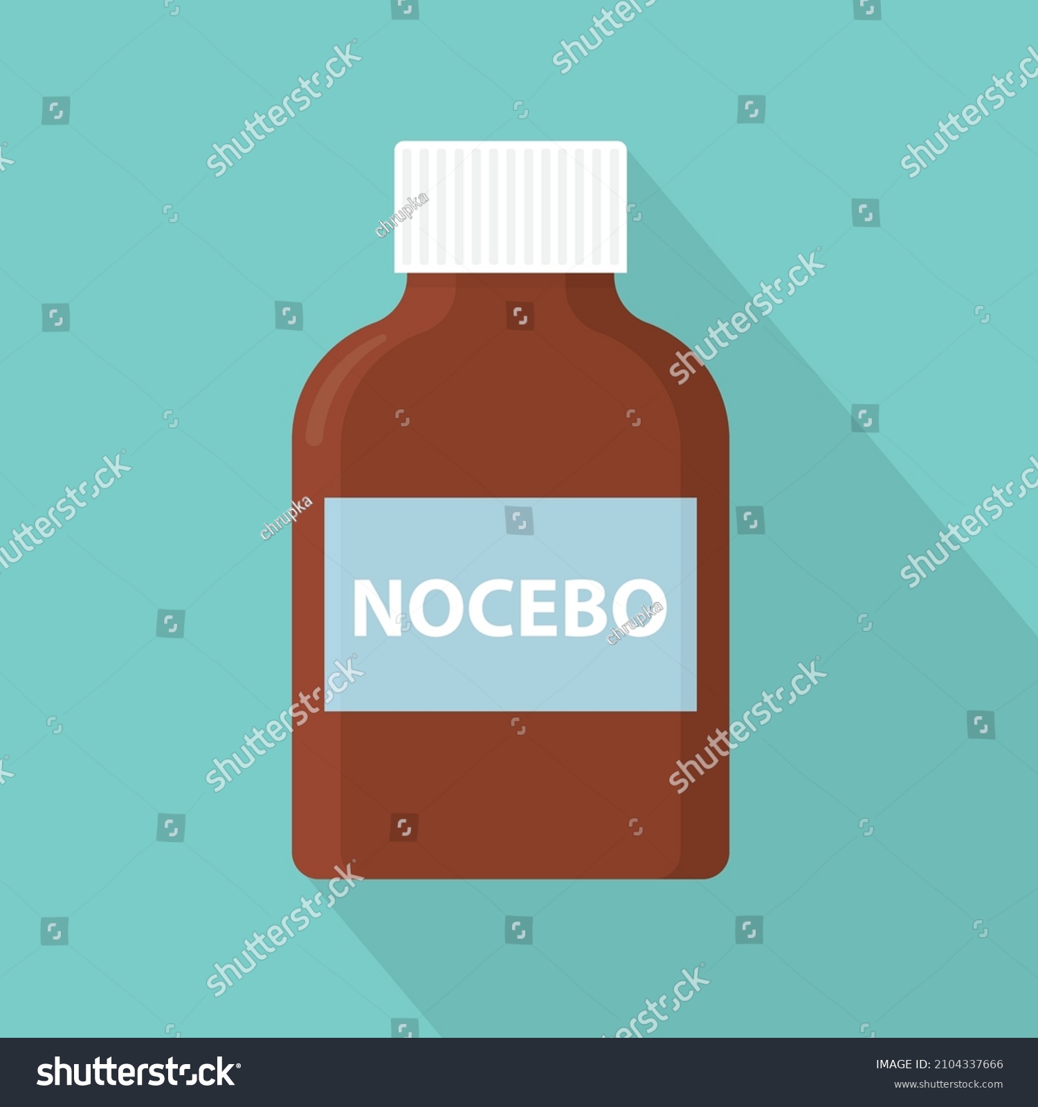 Nocebo Effect Concept Vector Illustration Stock Vector (Royalty Free ...