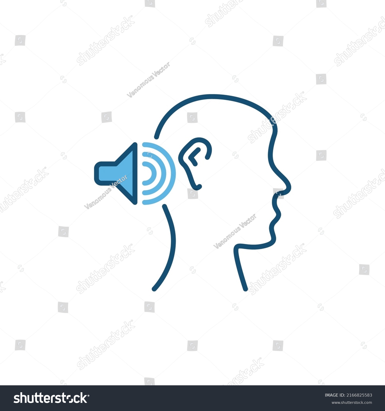 Noise Pollution Vector Concept Modern Icon Stock Vector (Royalty Free ...