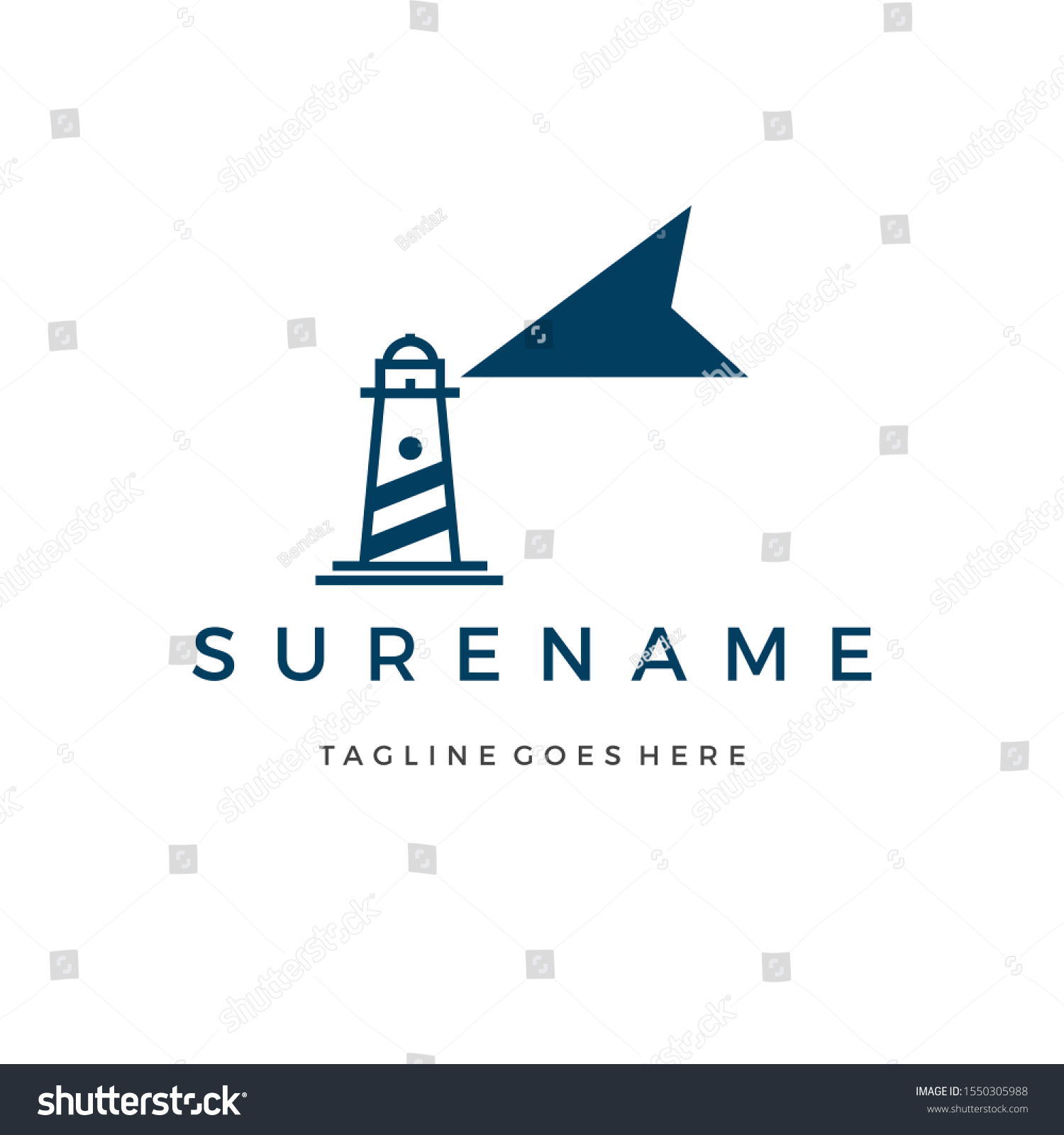 North Mercusuar Lighthouse Data Logo Vector: เวกเตอร์สต็อก (ปลอดค่า ...