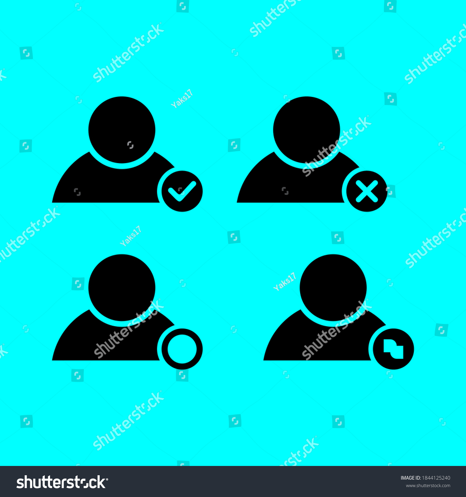 Notifikasi Logo Vector Set Design Template Stock Vector (Royalty Free ...