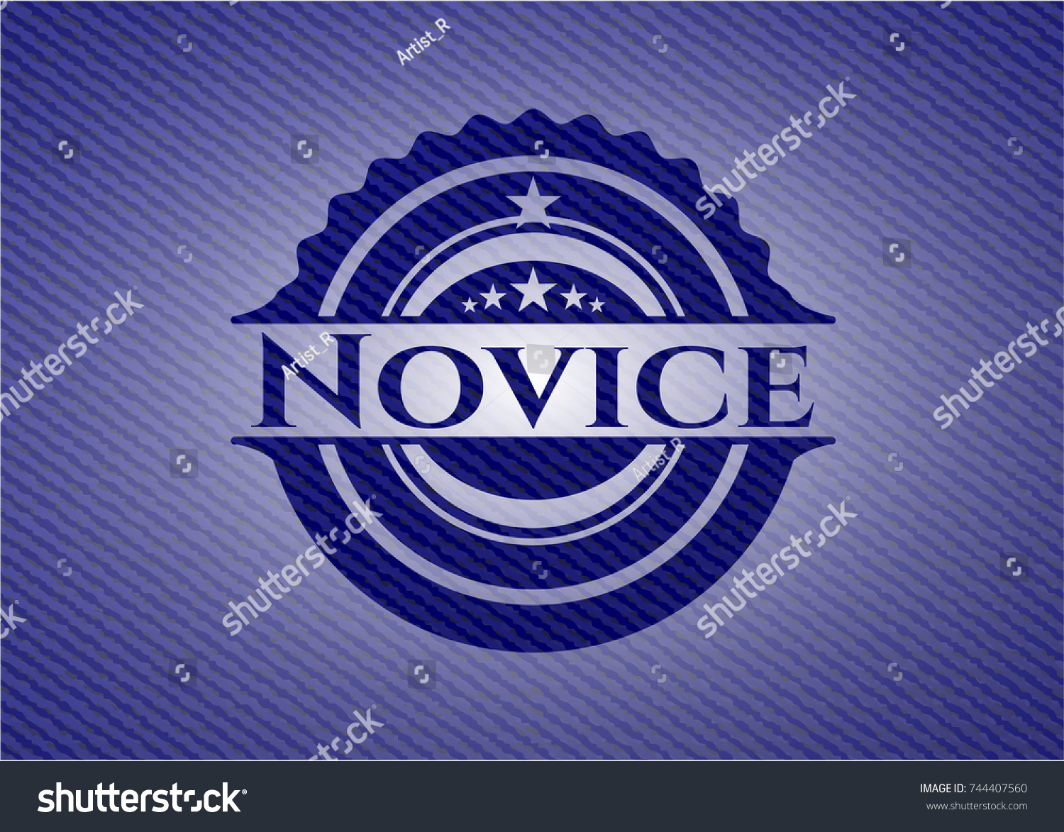 Novice Denim Texture: vector de stock (libre de regalías) 744407560 ...