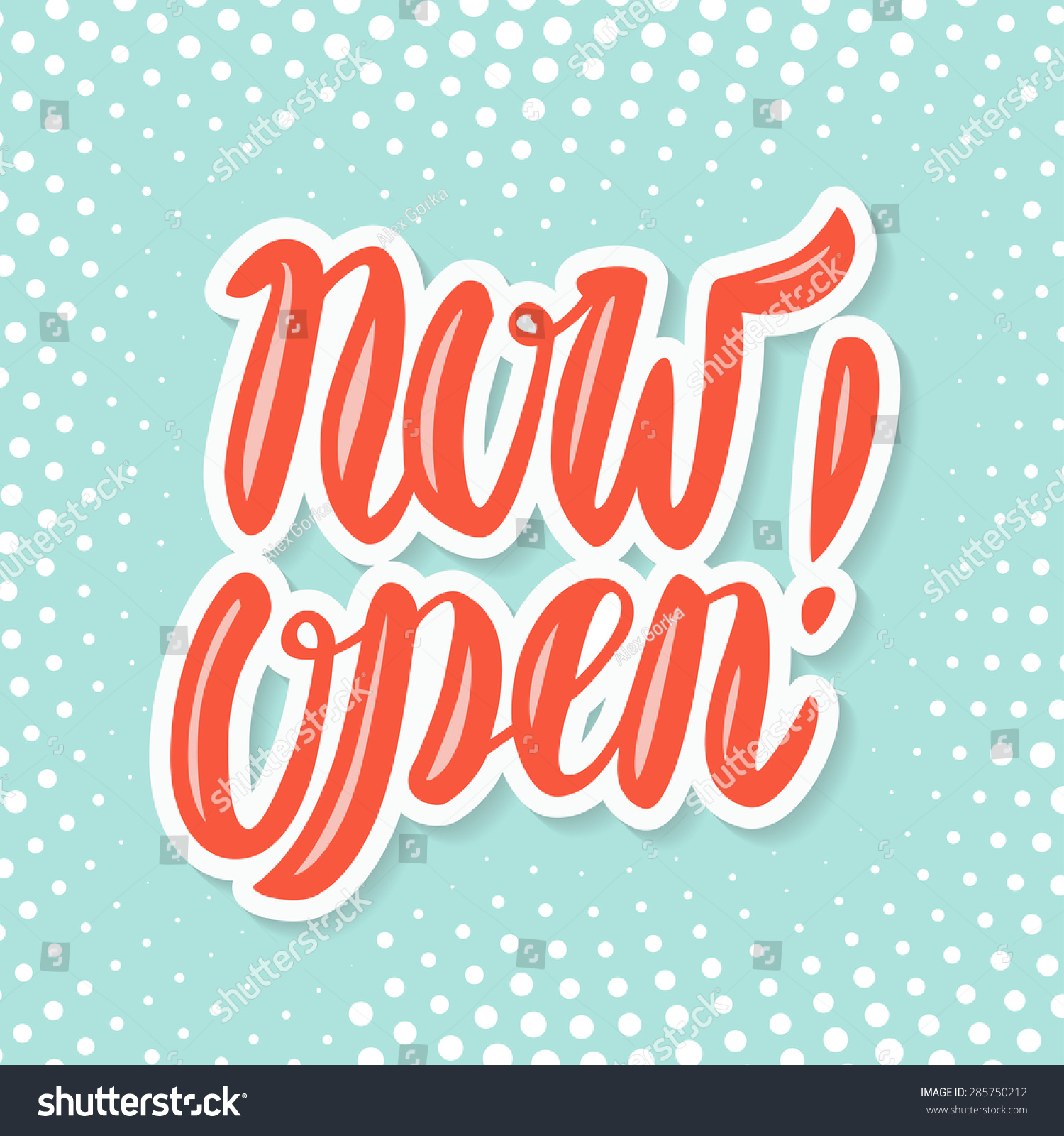 Now Open Sign: เวกเตอร์สต็อก (ปลอดค่าลิขสิทธิ์) 285750212 | Shutterstock