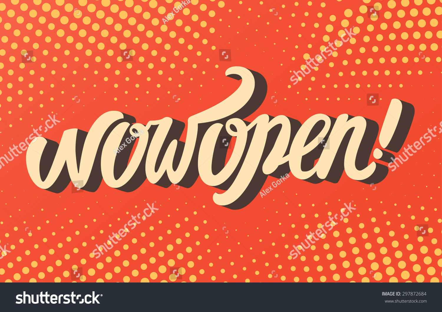 Now Open Sign Stock Vector 297872684 - Shutterstock