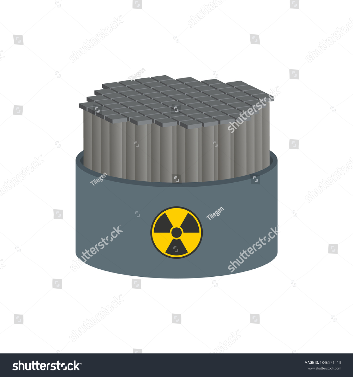 Nuclear fuel rod Stock Vectors, Images & Vector Art | Shutterstock