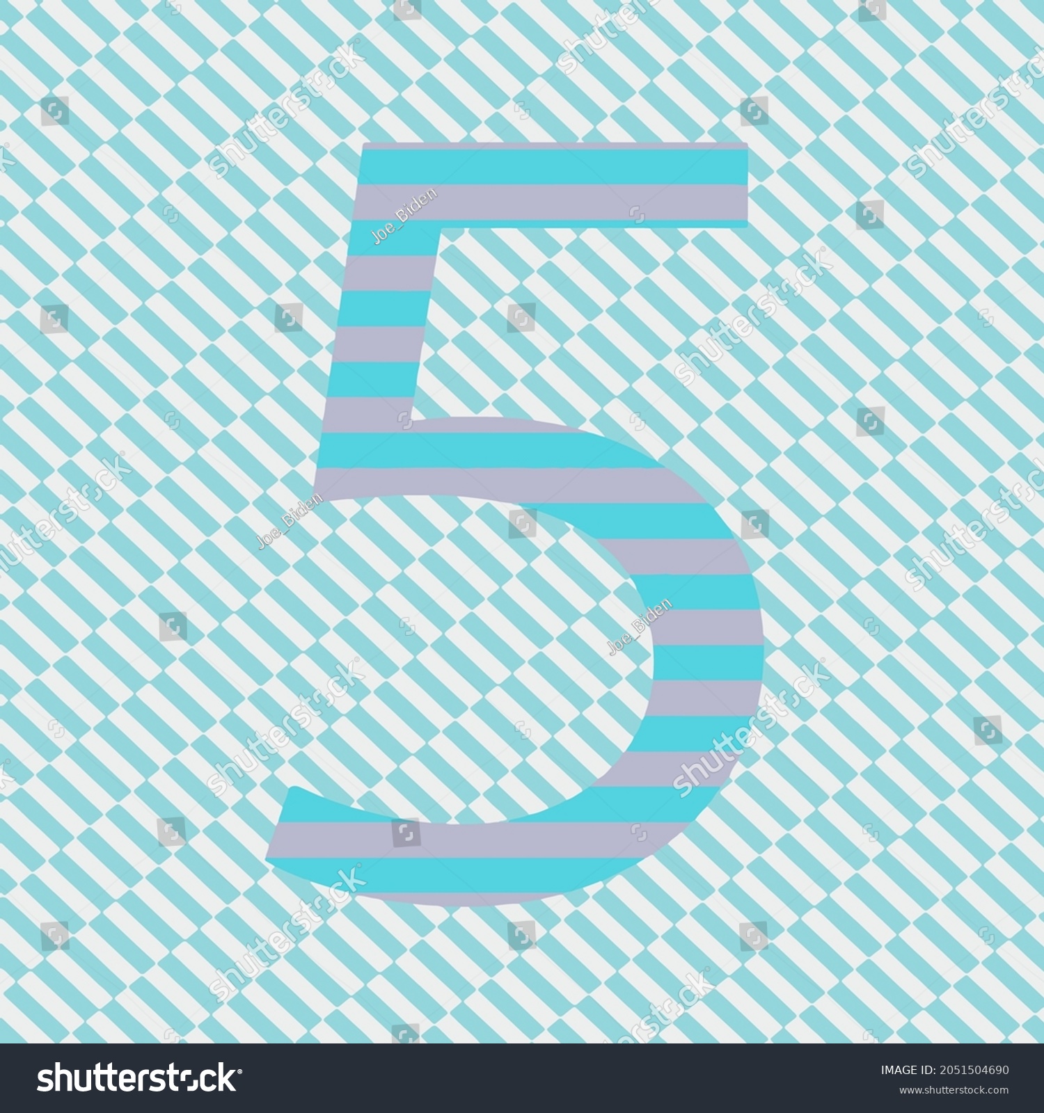 Number Five Signs Vector Images Stock Vector (Royalty Free) 2051504690 ...
