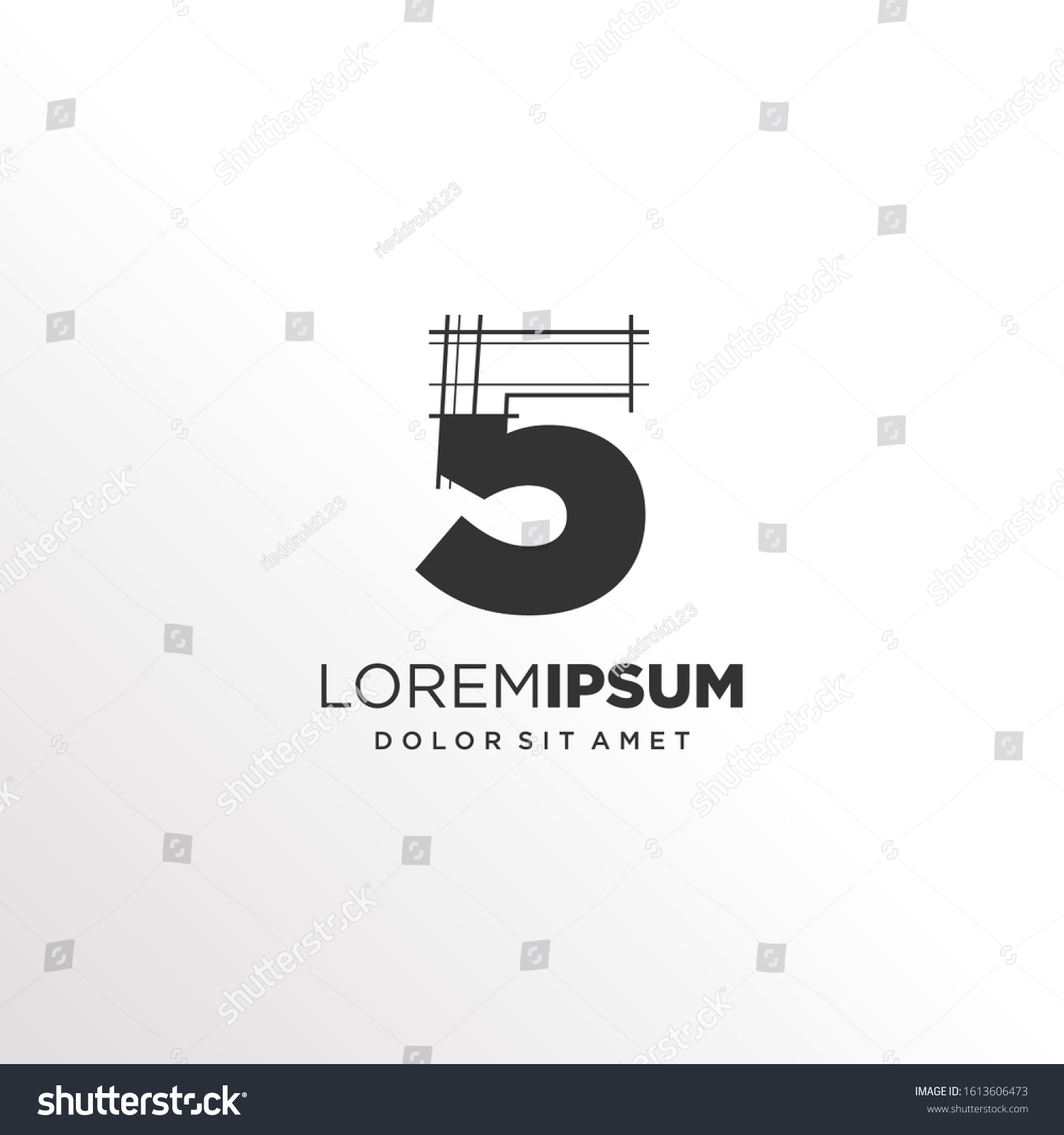 Number 5 Logo Design Architecture Element: Vector có sẵn (miễn phí bản ... Number 5 Logo Design Architecture Element: Vector có sẵn (miễn phí bản ...