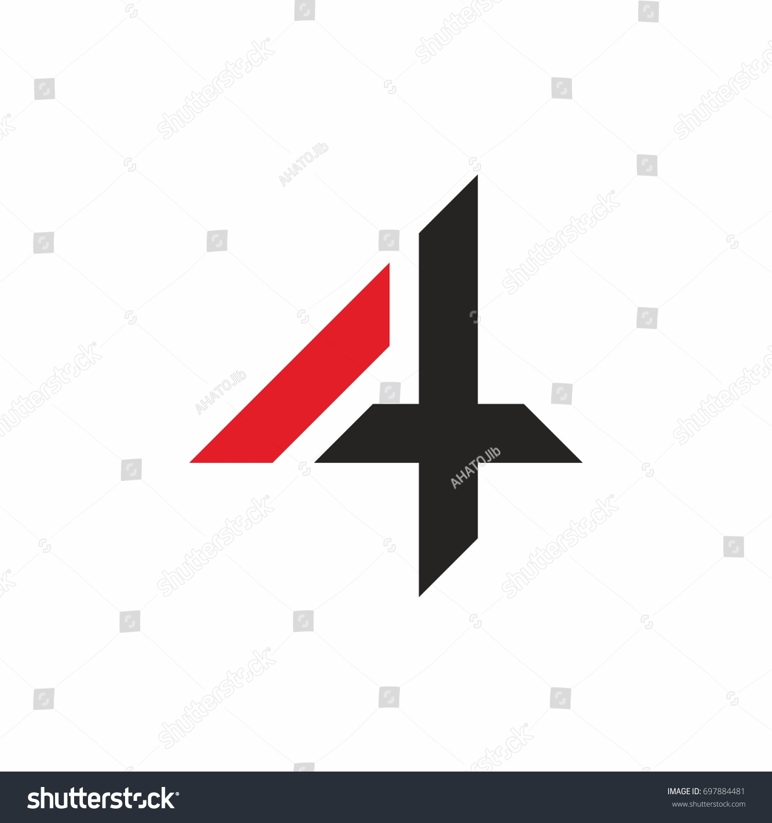 Number 4 Logo Icon Design Template: Vector có sẵn (miễn phí bản quyền ... Number 4 Logo Icon Design Template: Vector có sẵn (miễn phí bản quyền ...