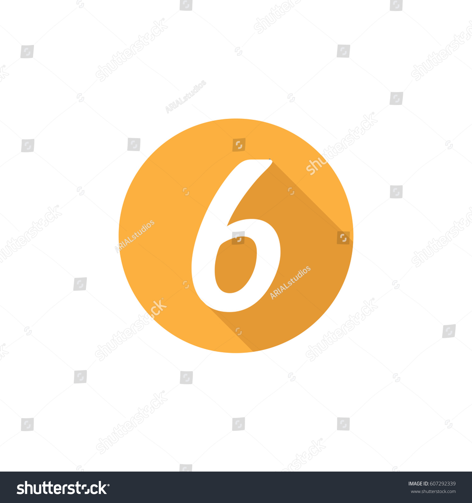 Number 6 Logo Vector Stock Vector (Royalty Free) 607292339 | Shutterstock