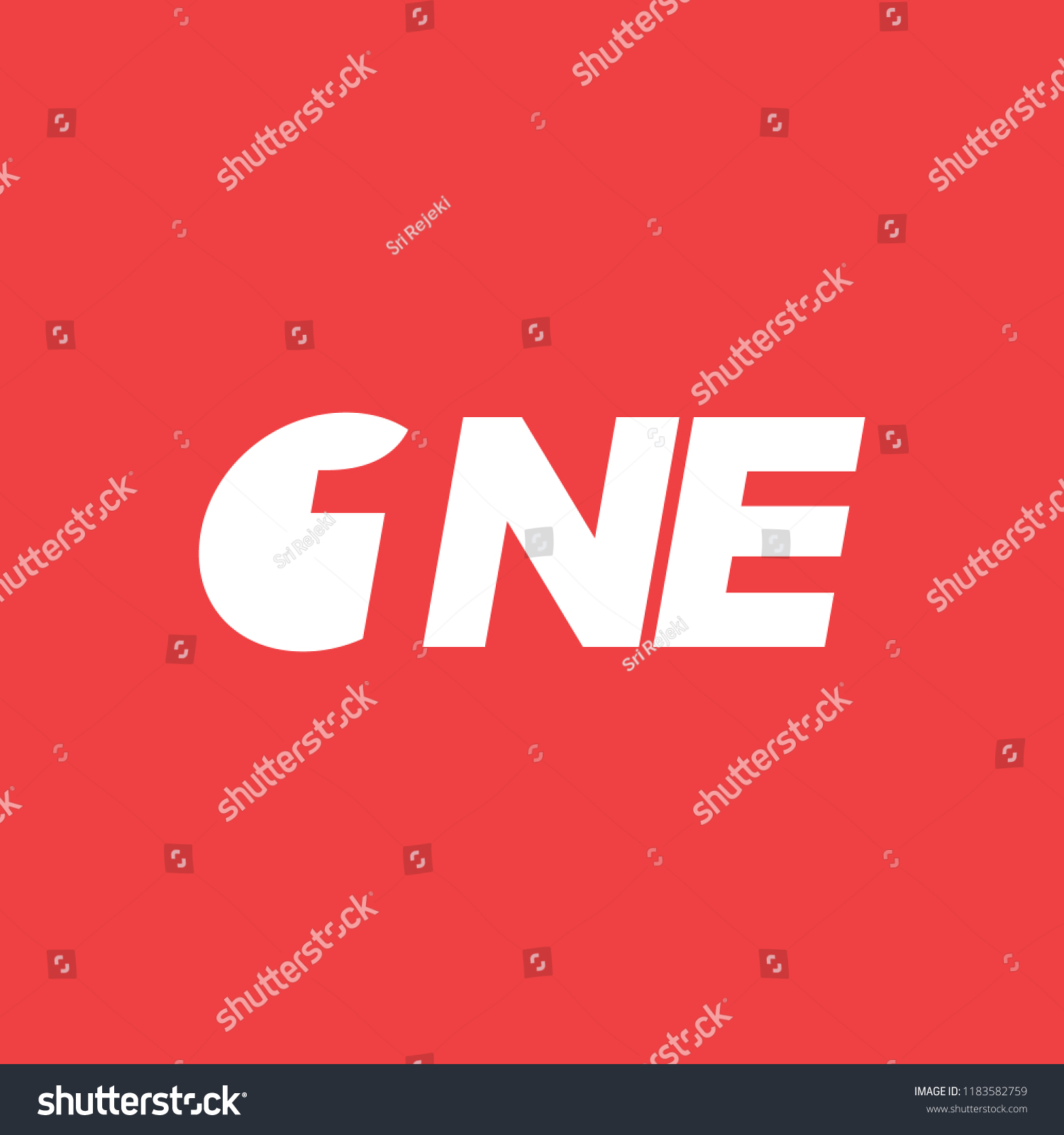 Number One Negative Space Logo Concept Stock Vector (Royalty Free ...