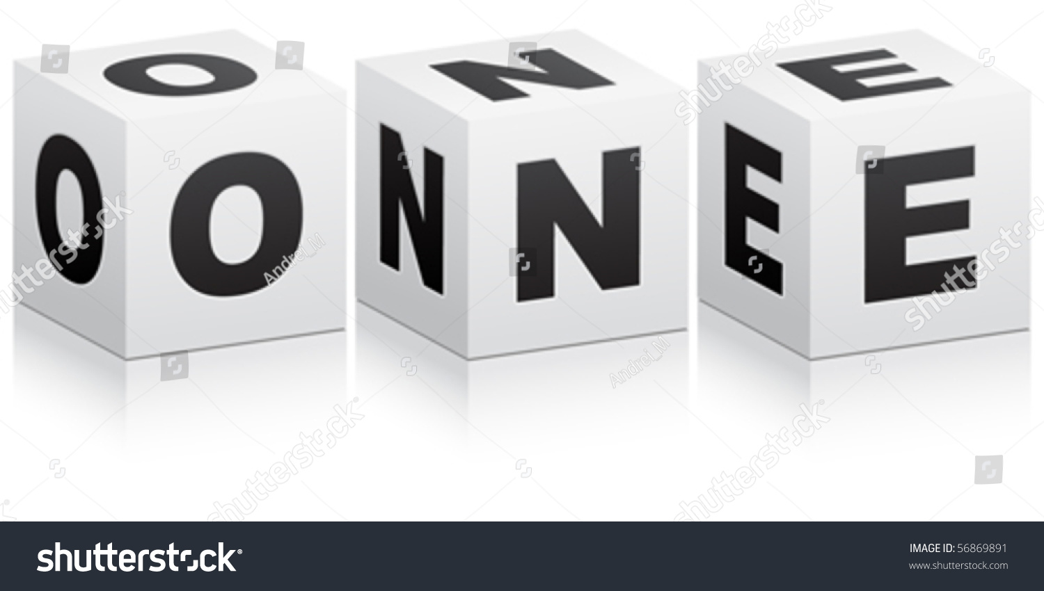 Number One Word Stock Vector (Royalty Free) 56869891 | Shutterstock