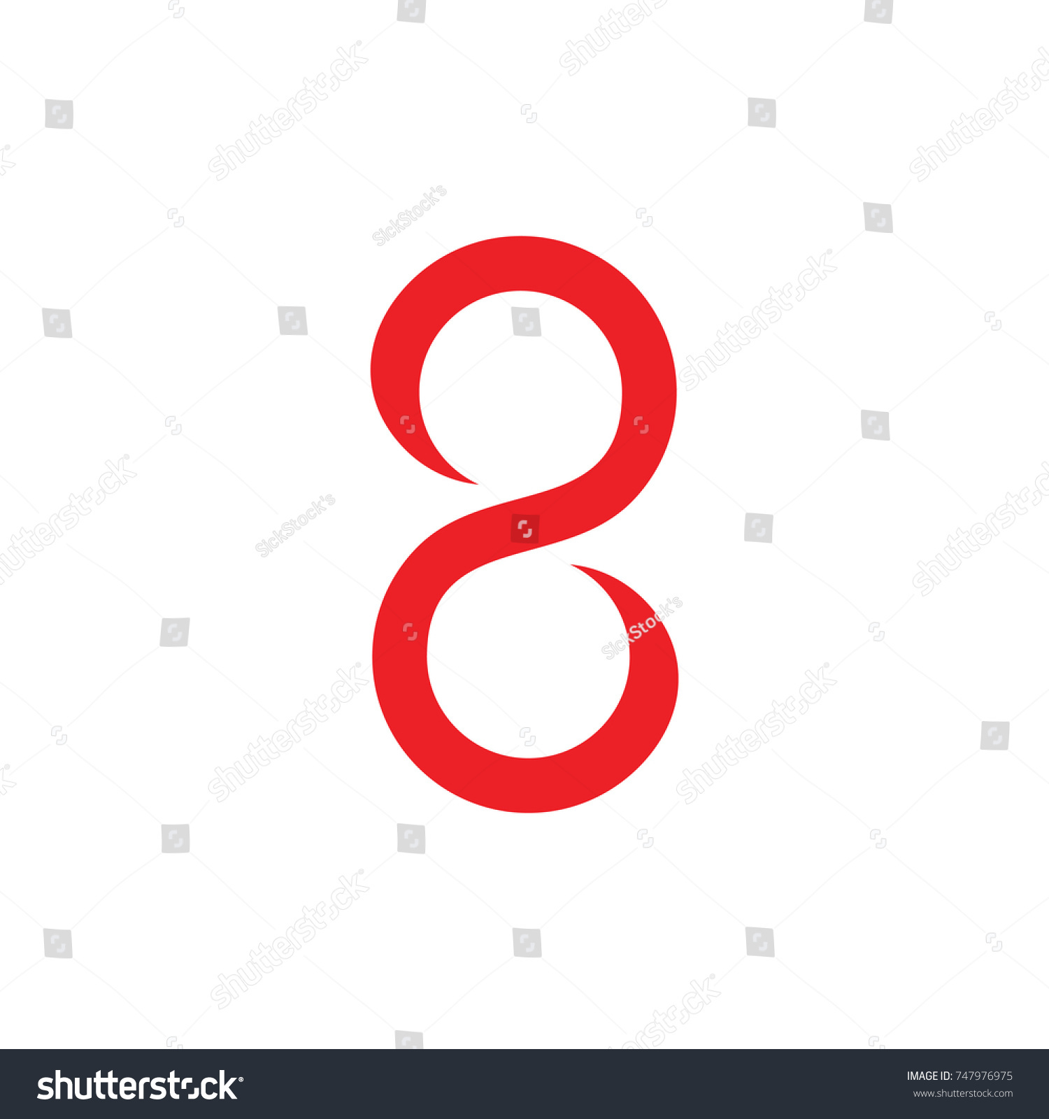 Number 2 8 Symbol Logo Vector Stock Vector (Royalty Free) 747976975 ...