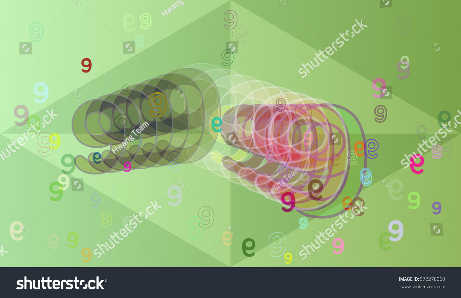 Number 9 Template Icon Stock Vector (Royalty Free) 572278060 | Shutterstock