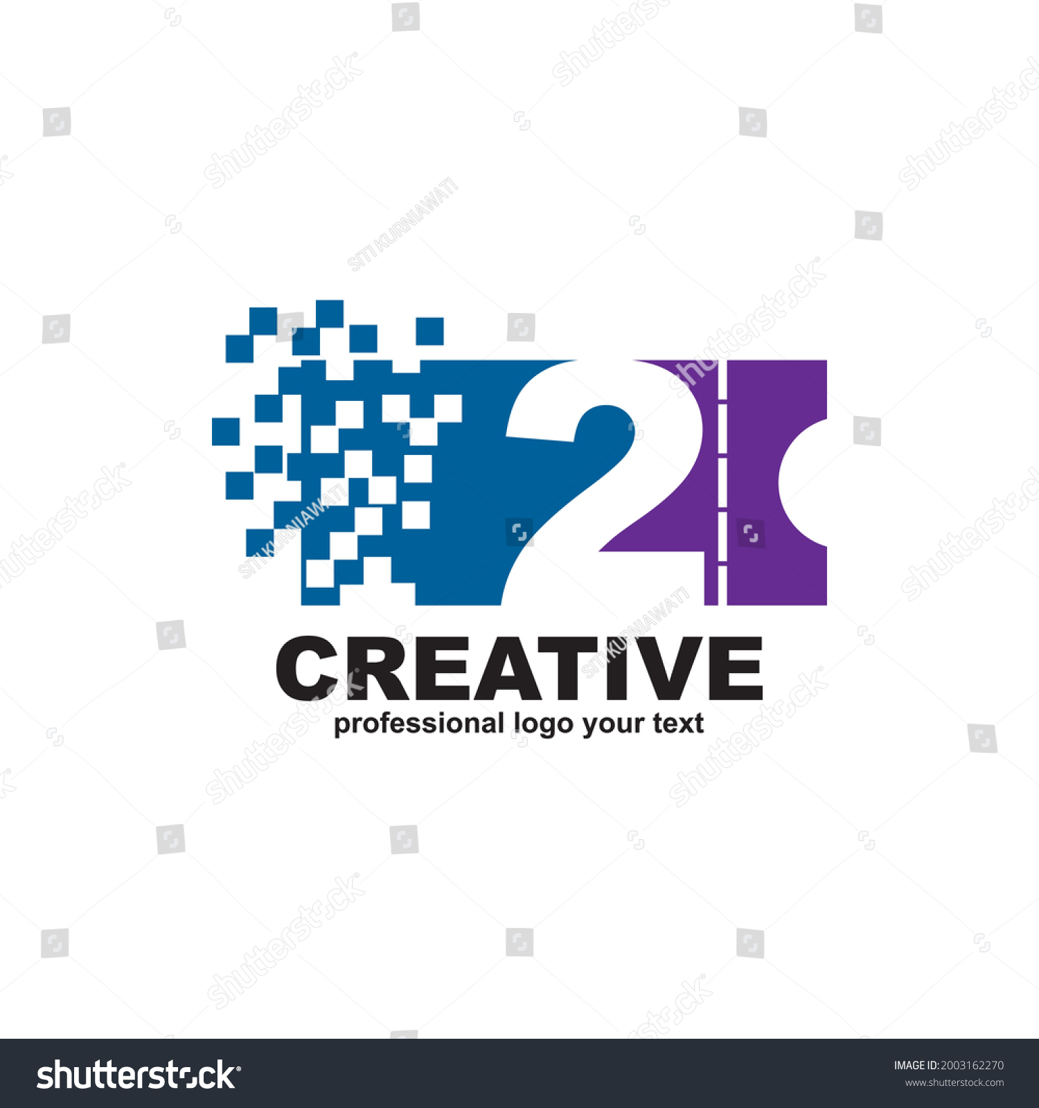 Number 2 Ticket Logo Design Concept: เวกเตอร์สต็อก (ปลอดค่าลิขสิทธิ์ ...