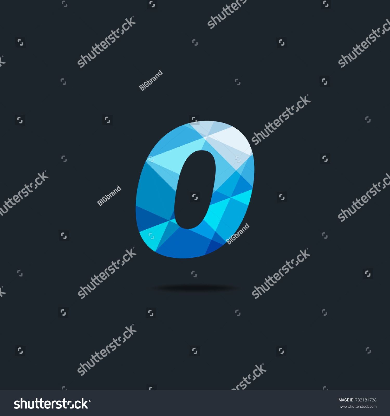 Number Zero 0 Logo Icon Filled Stock Vector (Royalty Free) 783181738 ...