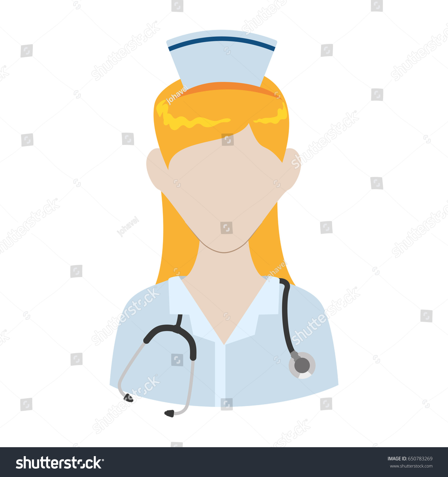 Nurse Avatar Profile Stock Vector (Royalty Free) 650783269 | Shutterstock