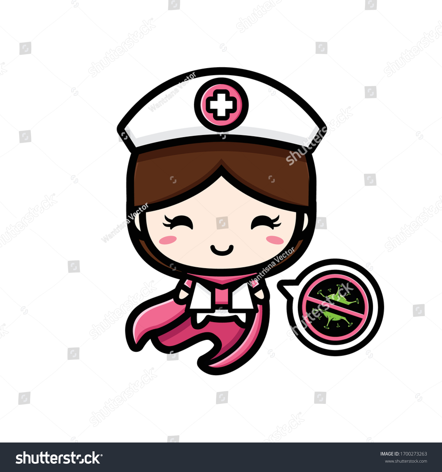 El diseño vectorial de las enfermeras: vector de stock (libre de ...