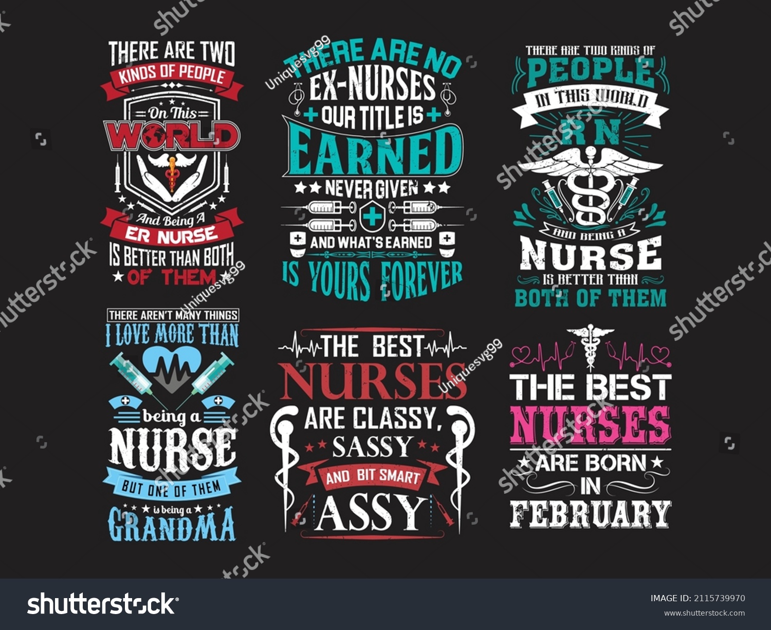 Nursing Quotes Design Emblem Badge Vector Stock Vector (Royalty Free ...