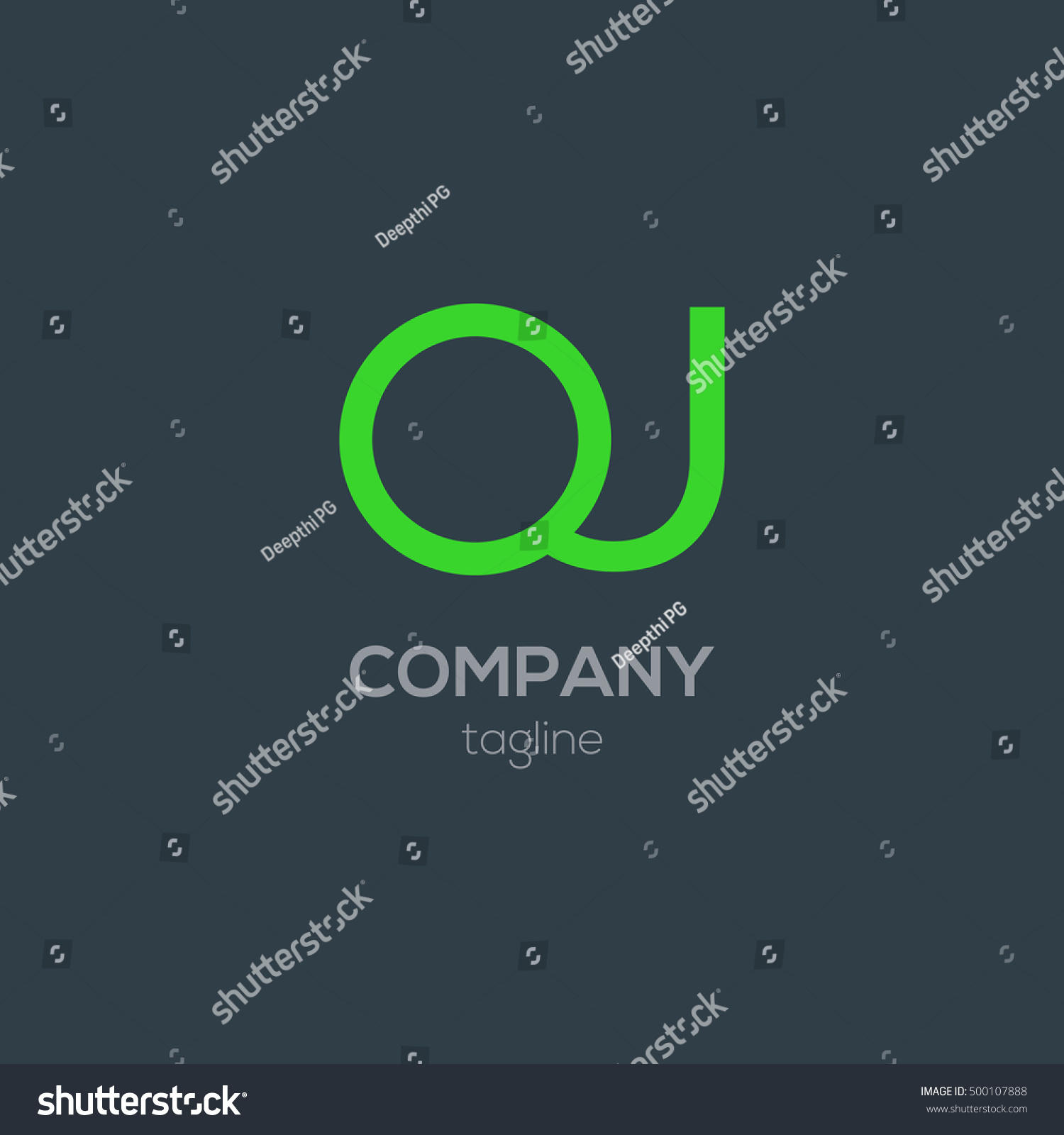 O U Letter Logo Design Vector Stock Vector (Royalty Free) 500107888 ... O U Letter Logo Design Vector Stock Vector (Royalty Free) 500107888 ...