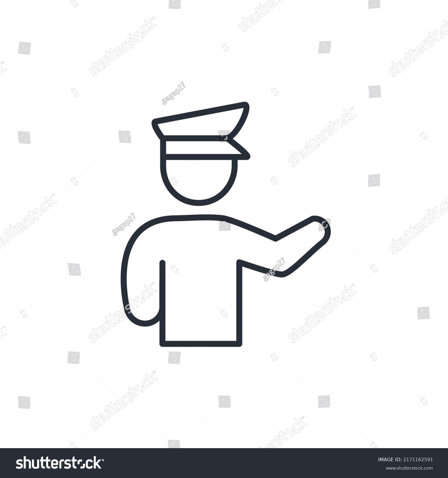 Occupational Choice Icons Symbol Vector Elements Stock Vector (Royalty ...