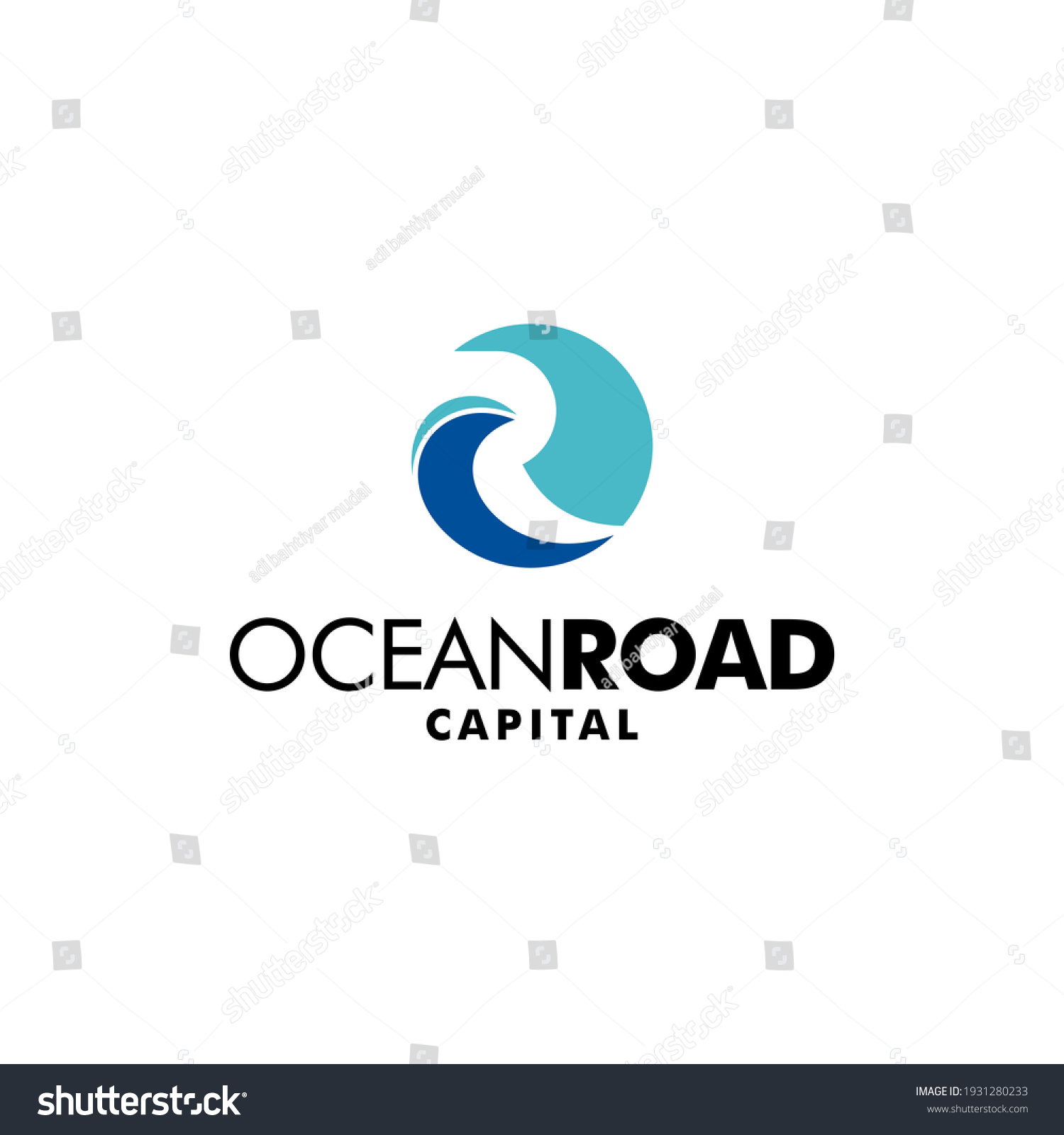 Ocean Wave Consulting Logo Idea Stock Vector (Royalty Free) 1931280233 ...