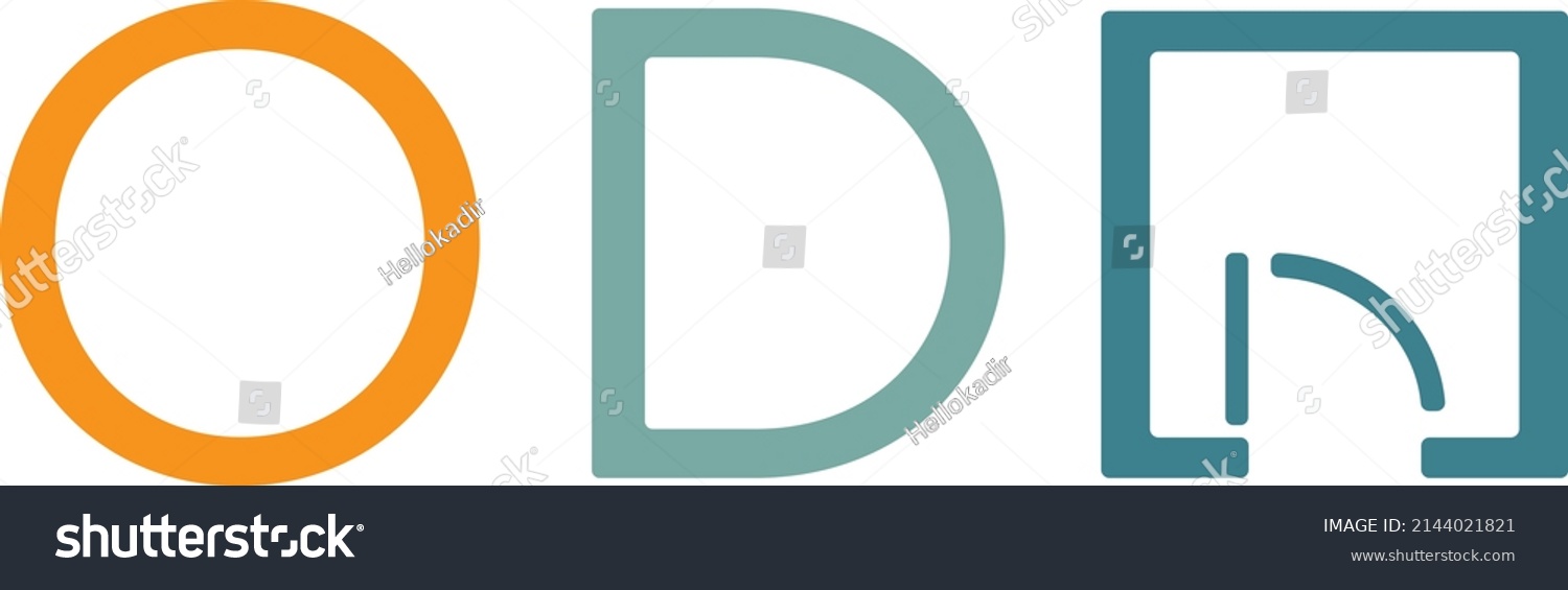Oda Room Logo Design Vector Stock Vector (Royalty Free) 2144021821 ...