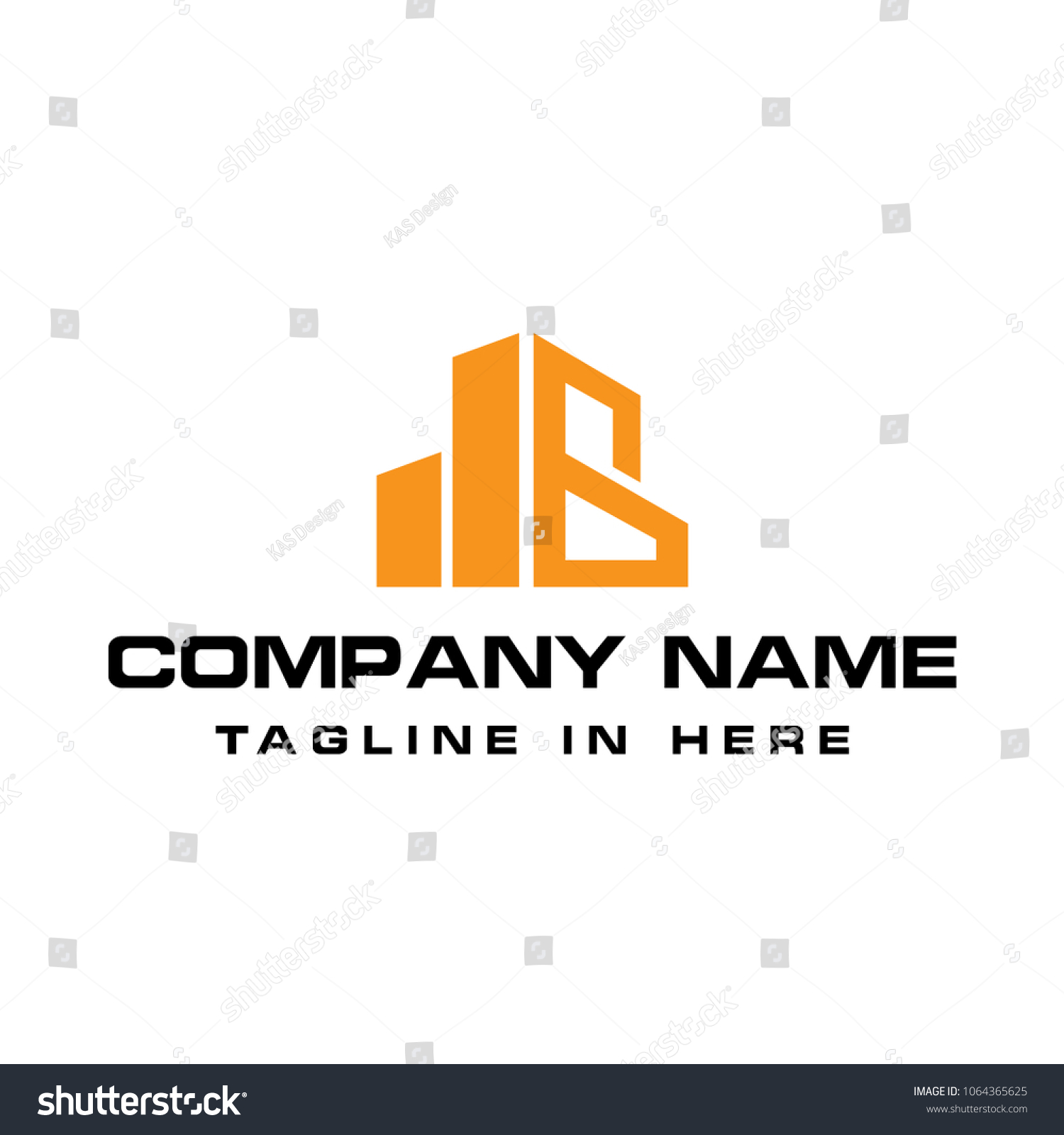 Office Building Logo Stock Vector (Royalty Free) 1064365625 | Shutterstock