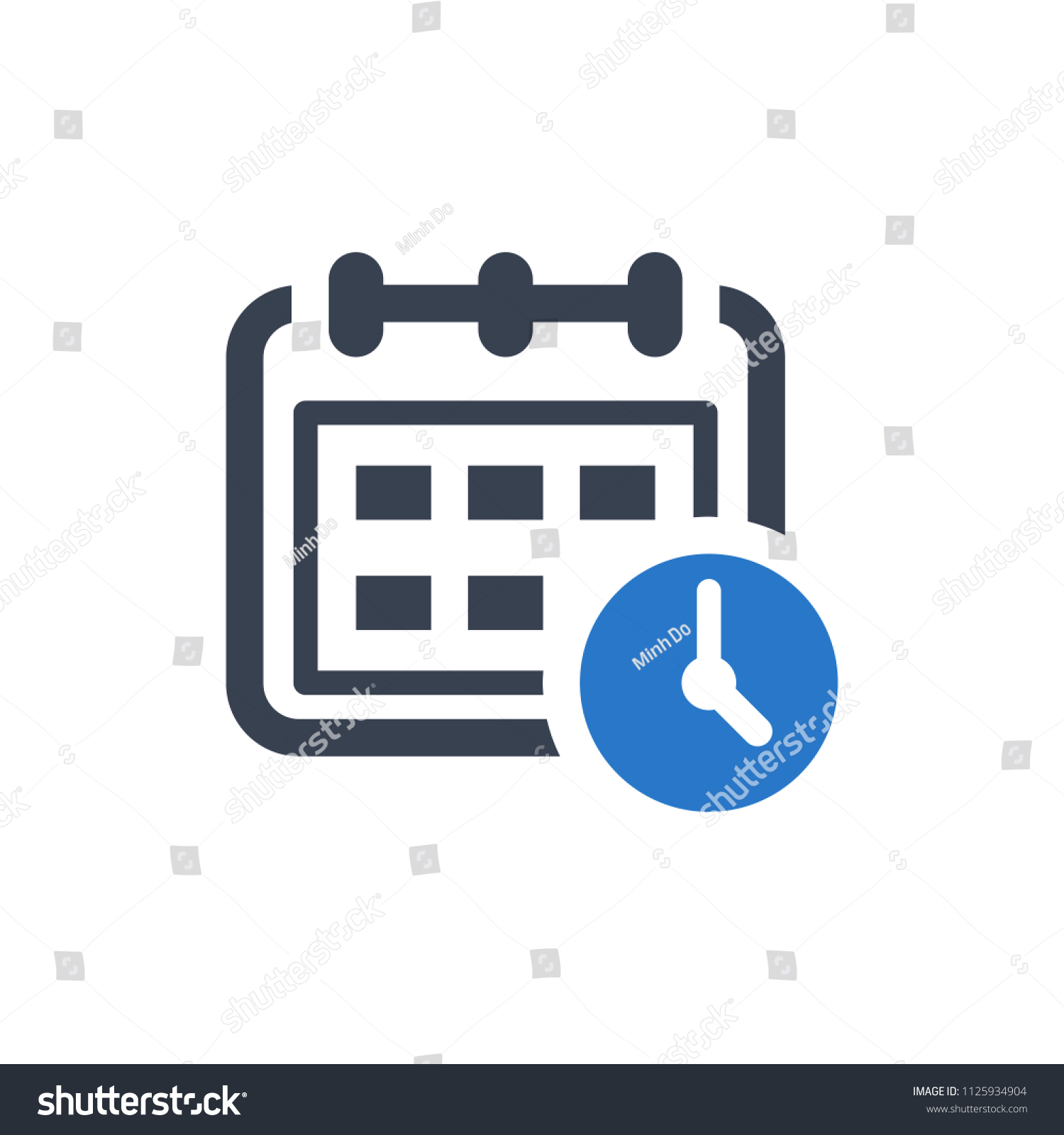 Office Calendar Icon Stock Vector (Royalty Free) 1125934904 | Shutterstock