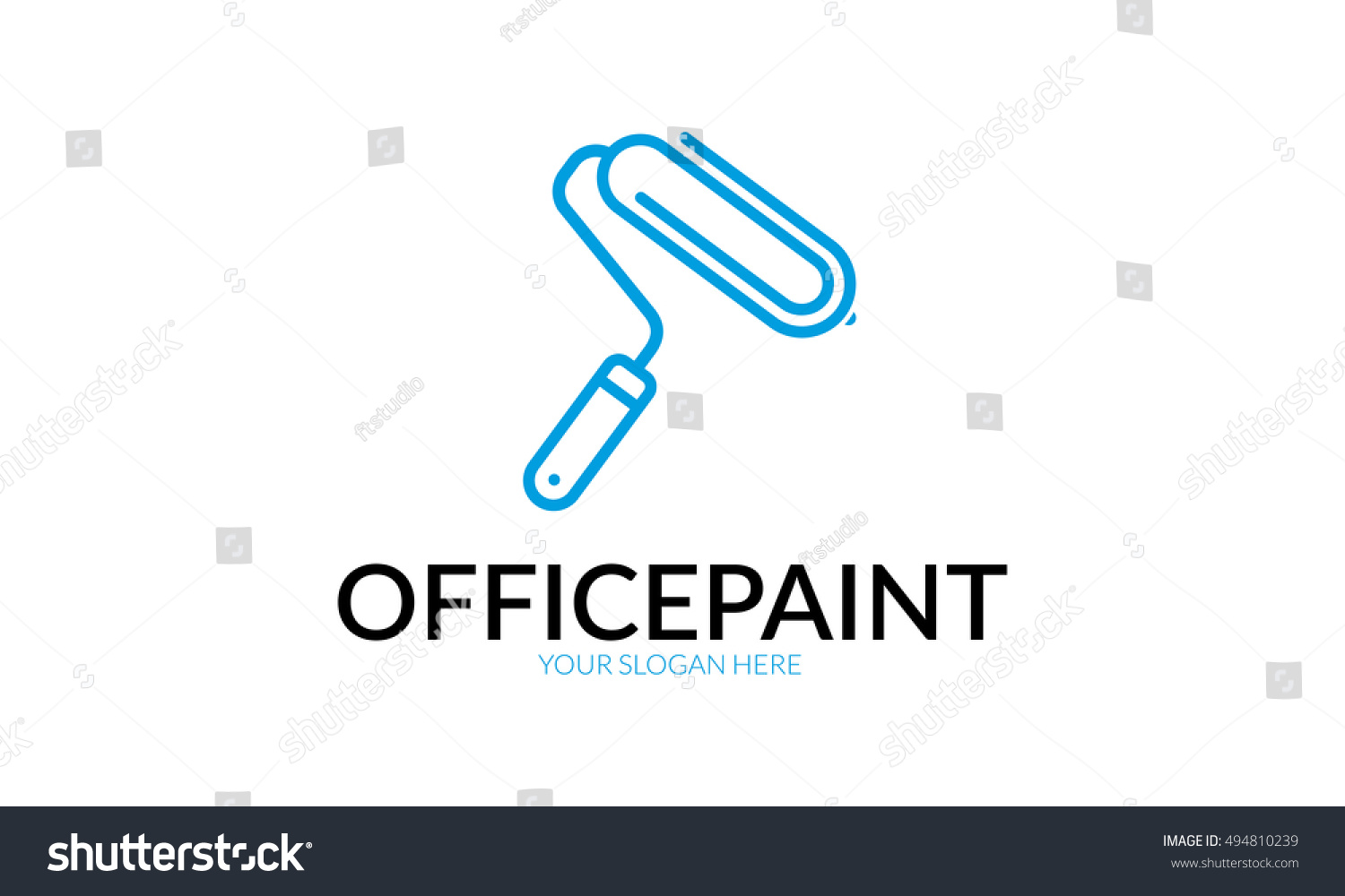 Office Paint Logo Stock Vector (Royalty Free) 494810239 | Shutterstock