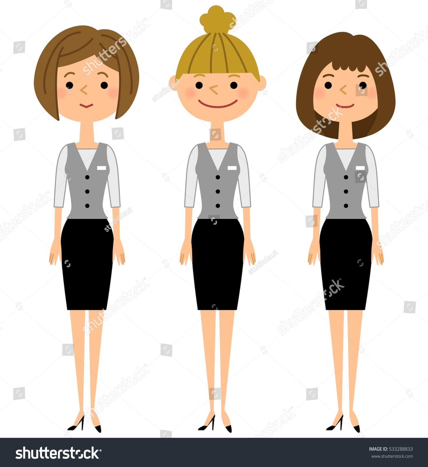 Office Worker Stock Vector (Royalty Free) 533288833 | Shutterstock
