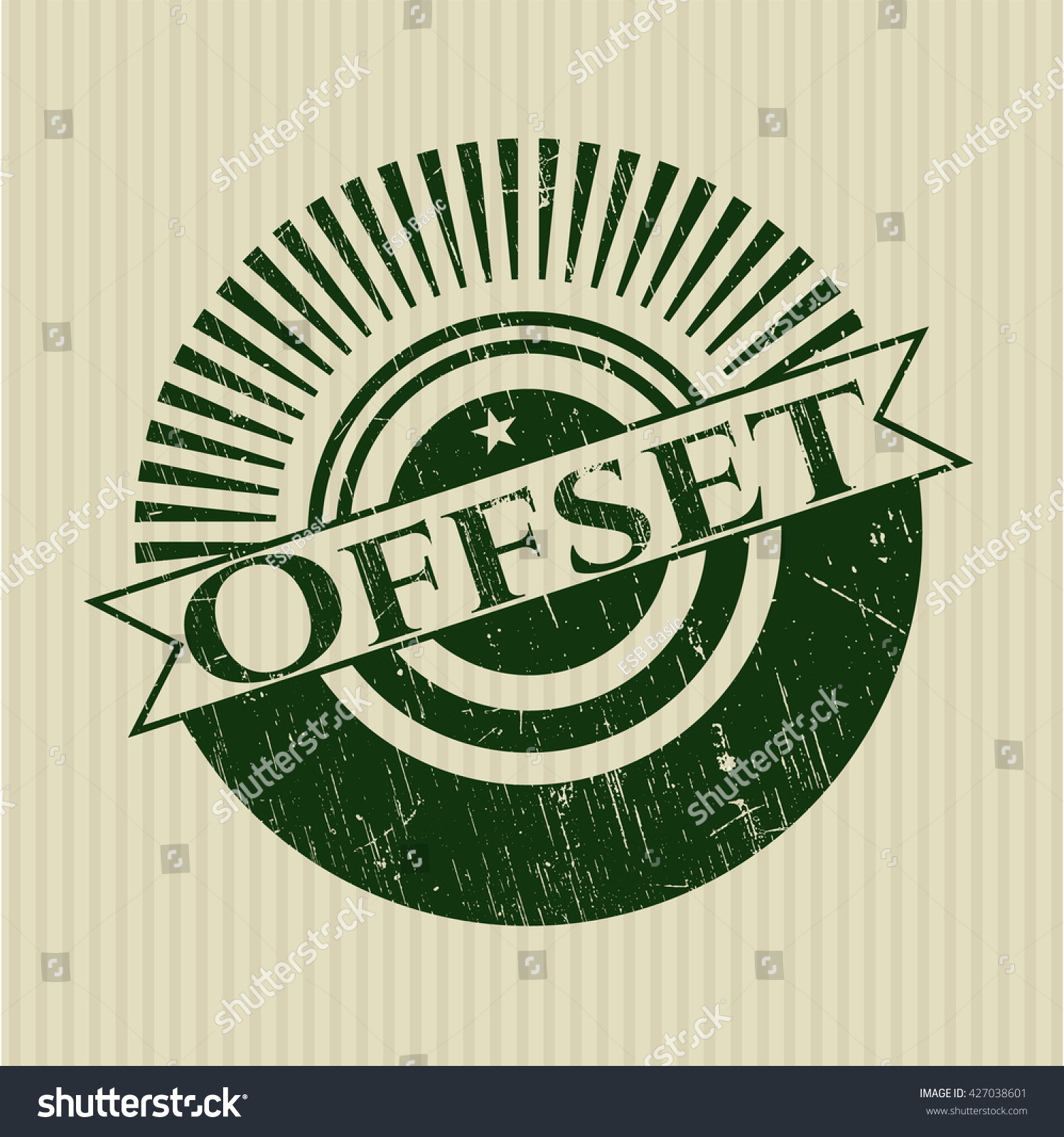 Offset Rubber Stamp Grunge Texture Stock Vector (Royalty Free) 427038601 | Shutterstock