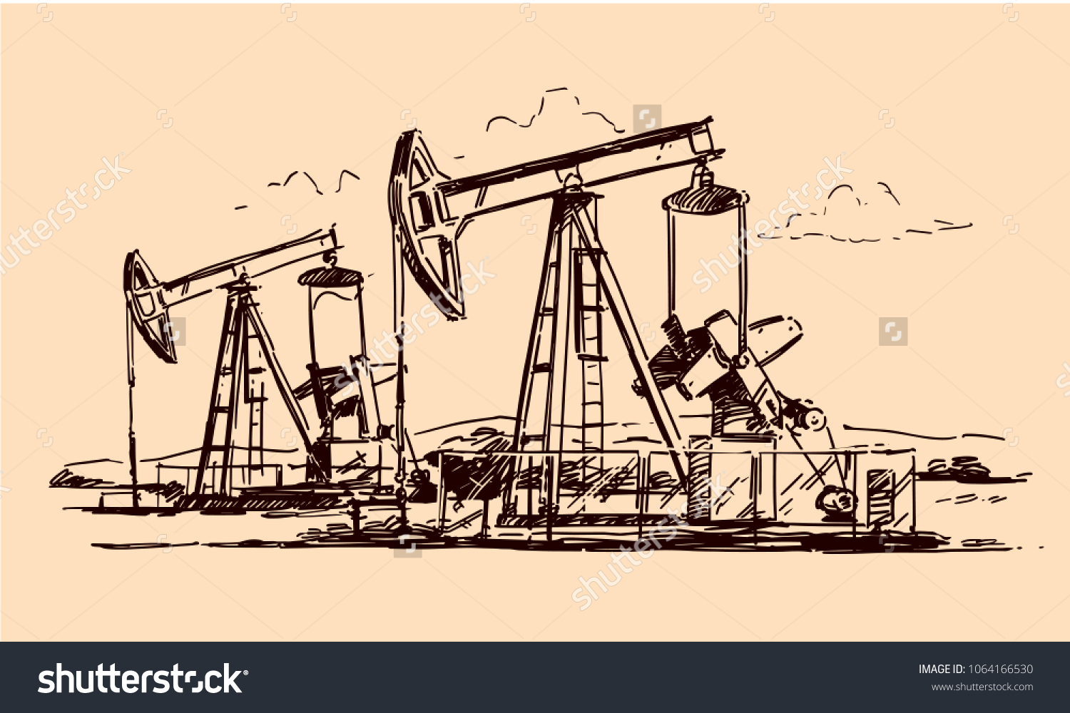 2,243 Oil rig drawing Images, Stock Photos & Vectors | Shutterstock