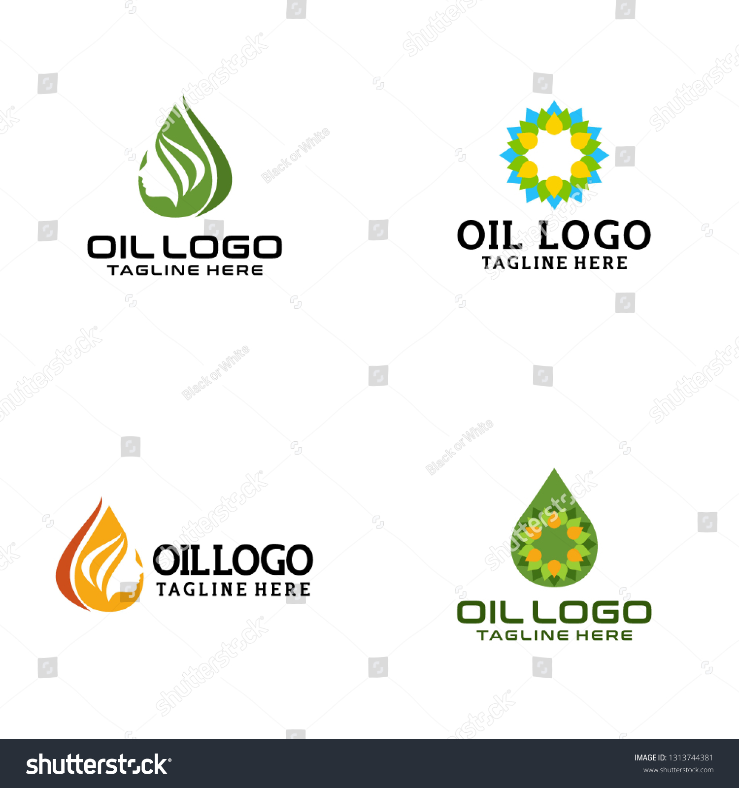 Oil Logo Design Stock Vector (Royalty Free) 1313744381 | Shutterstock