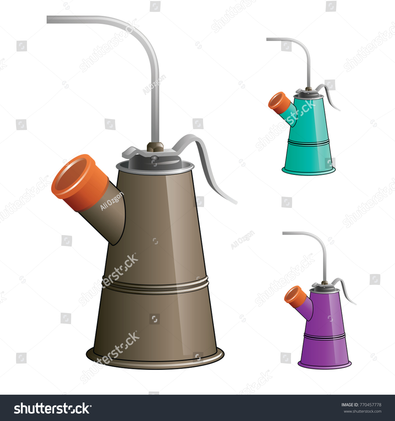 Oil Lubricator Vector Stock Vector (Royalty Free) 770457778 | Shutterstock