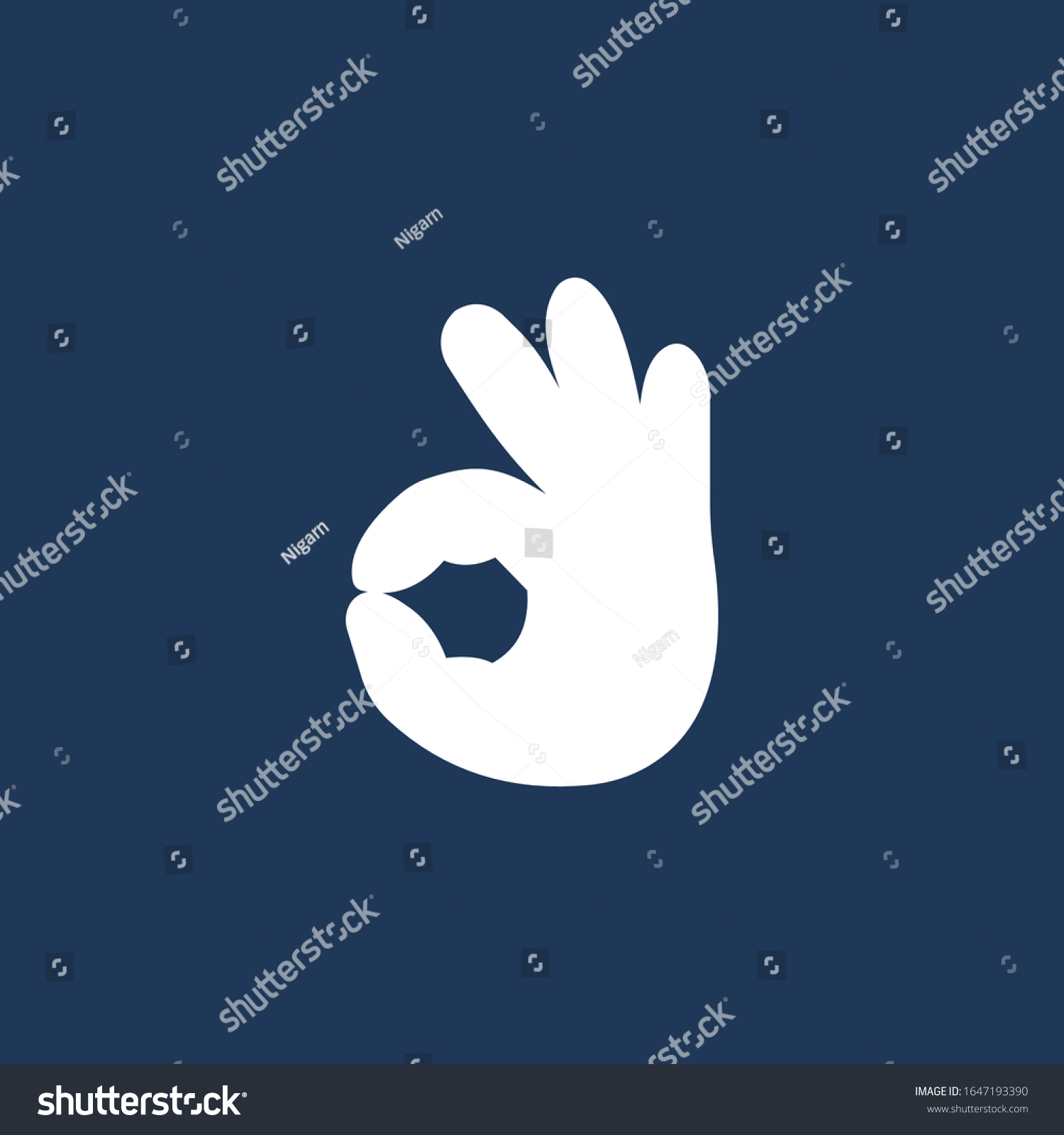 Ok Hand Vector Illustration Icon Graphic Stock Vector (Royalty Free ... Ok Hand Vector Illustration Icon Graphic Stock Vector (Royalty Free ...