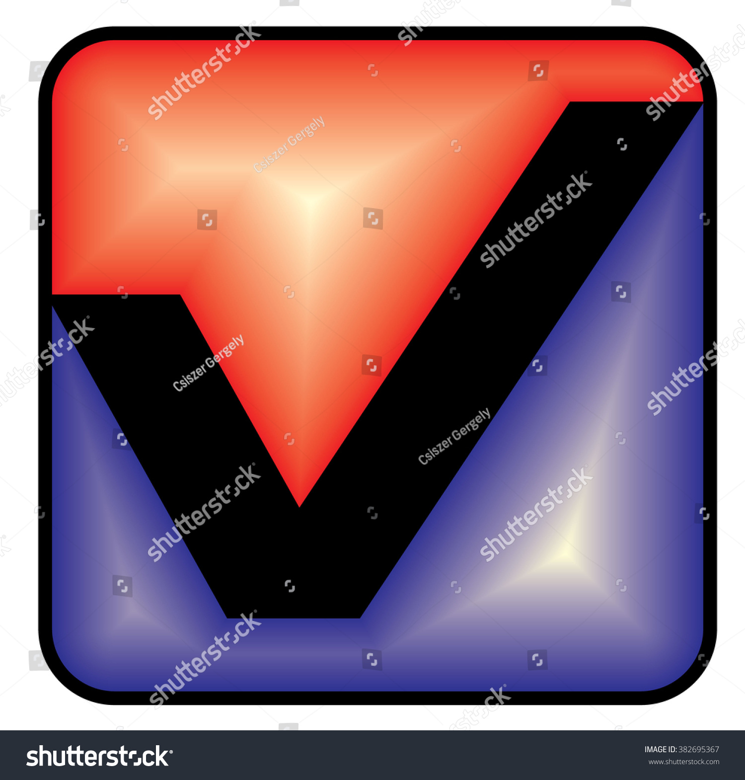 Ok Symbols Signs Button Stock Vector (Royalty Free) 382695367