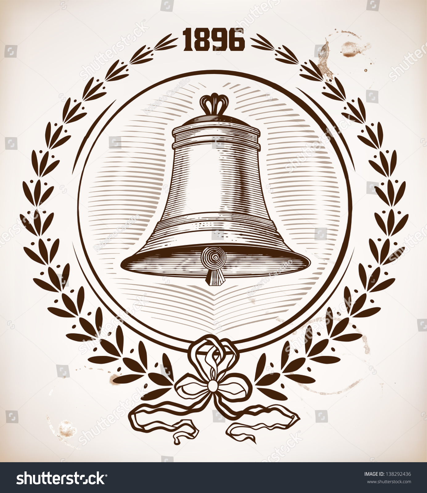 Bell engraving Images, Stock Photos & Vectors | Shutterstock