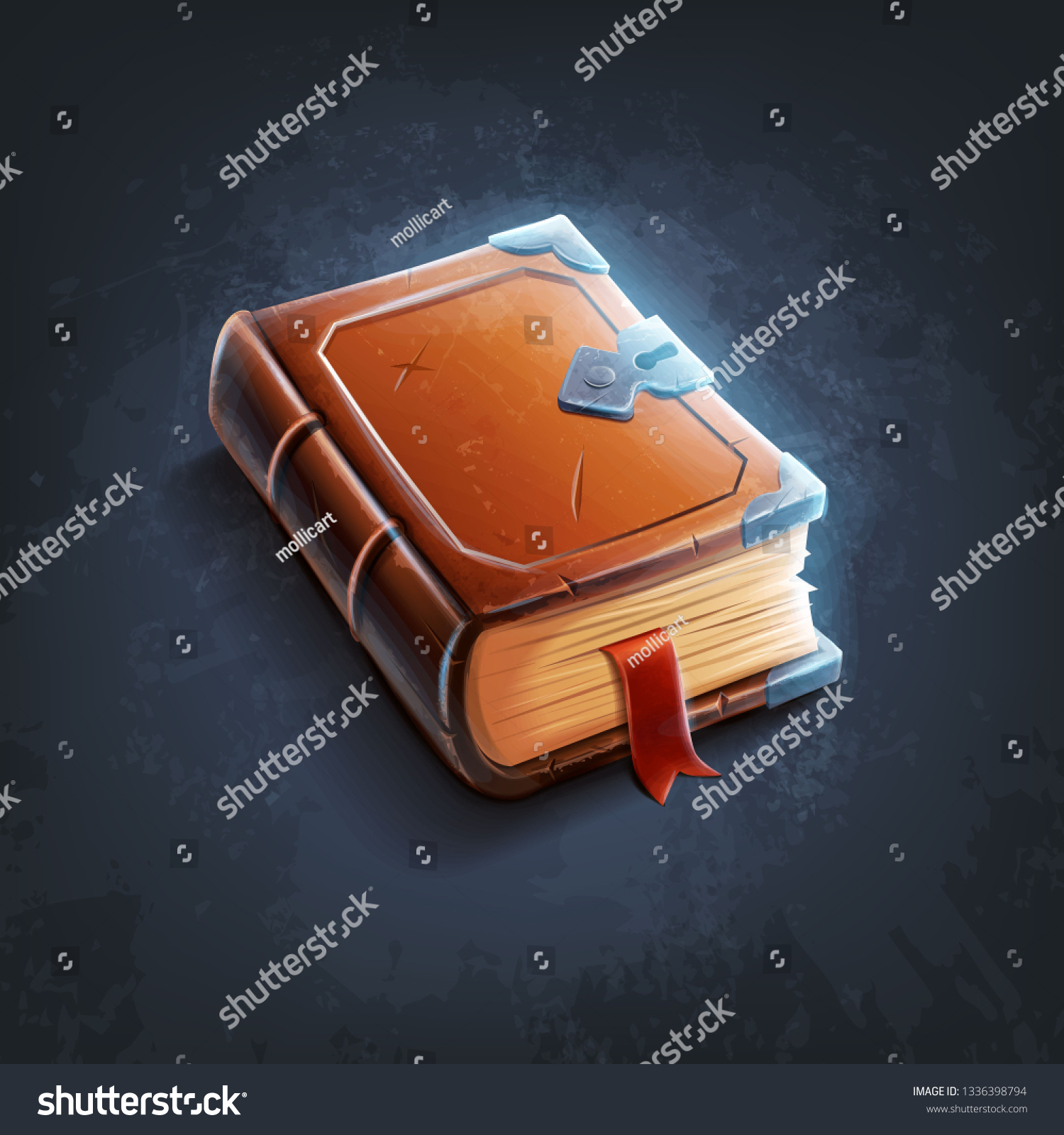 Old Book Illustration Stock Vector (Royalty Free) 1336398794