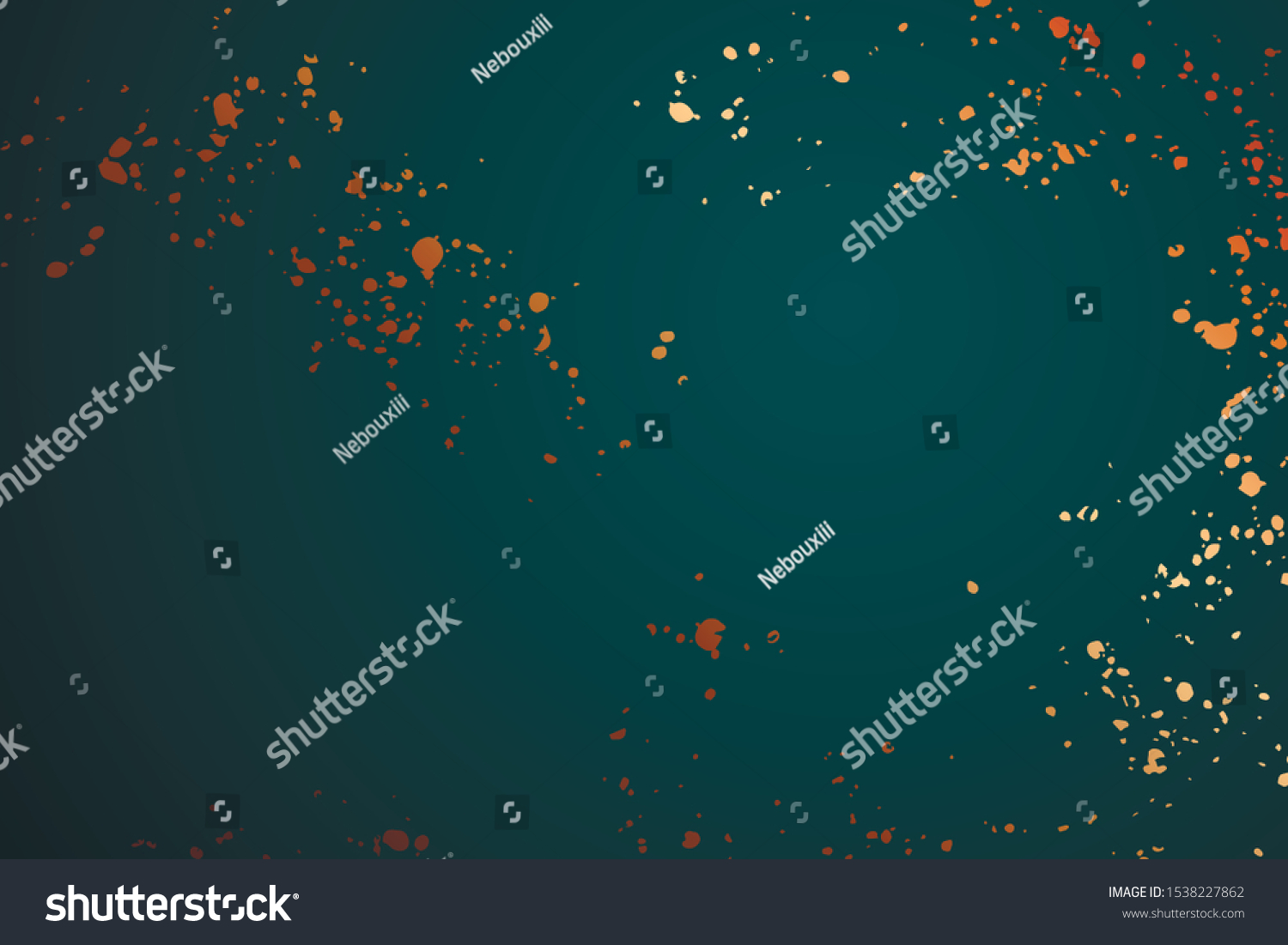 Old Foil Grunge Spots Background Stock Vector (Royalty Free) 1538227862 ...