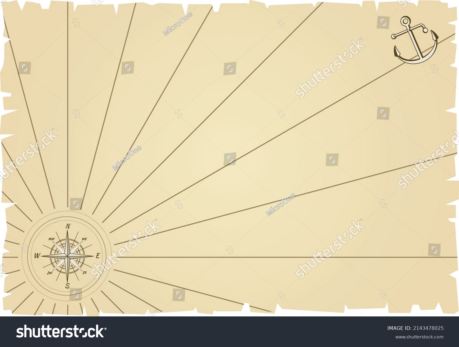 Old Navy Map Background Aged Paper Stock Vector (Royalty Free ...