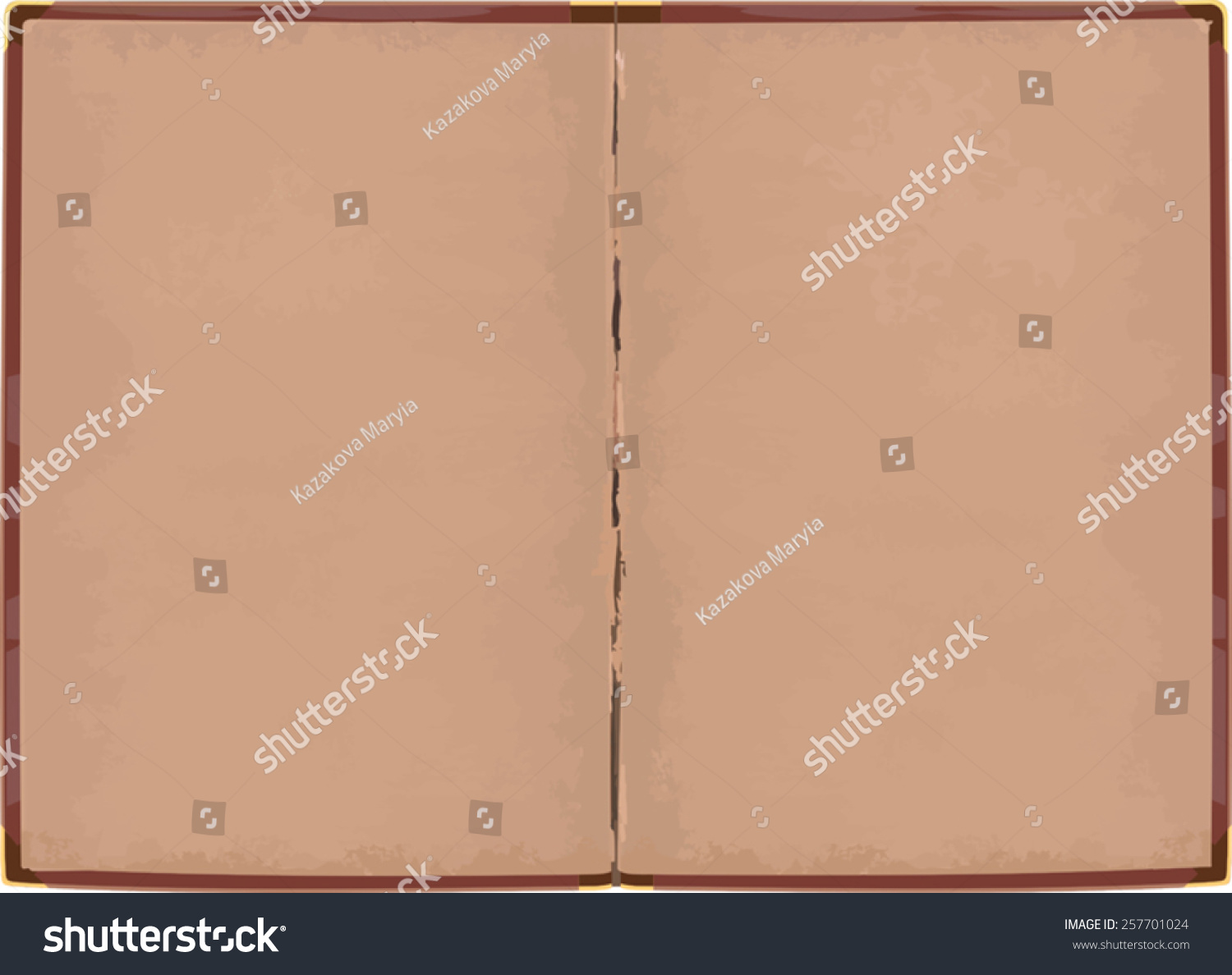 Old Open Book Stock Vector (Royalty Free) 257701024 | Shutterstock