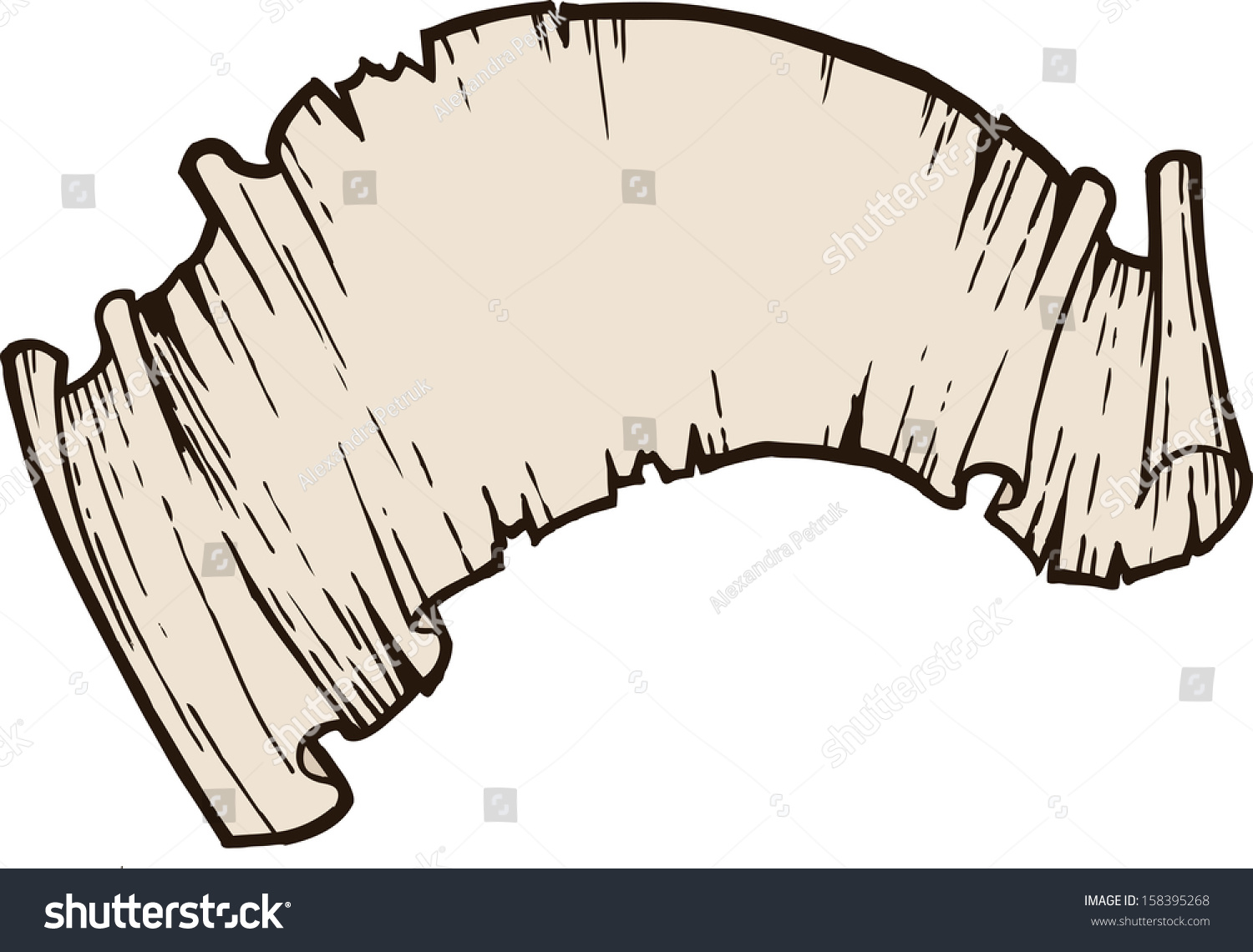 Old Paper Banner Stock Vector (Royalty Free) 158395268 | Shutterstock