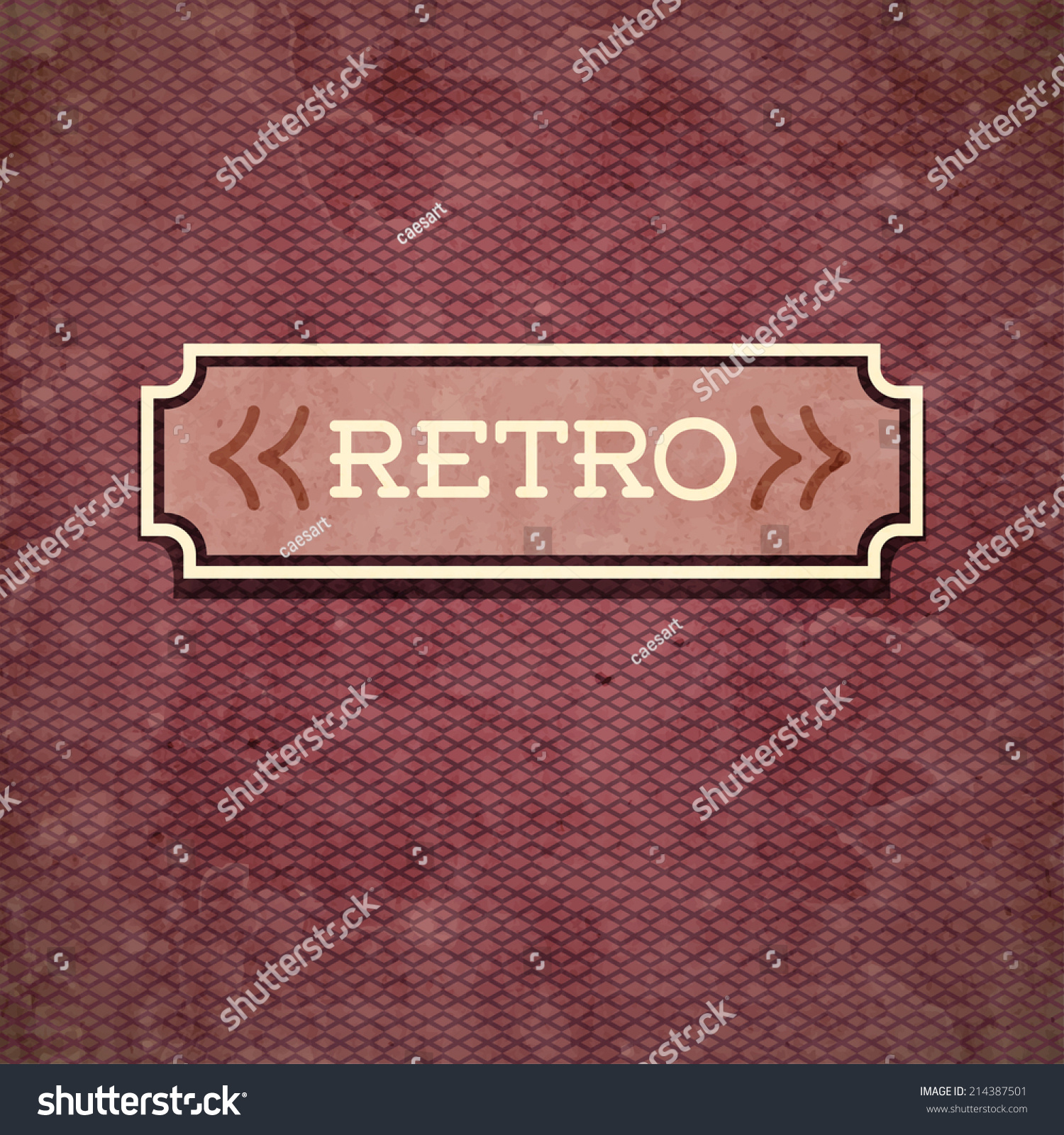 Old Paper Label Vector Illustration Stock Vector (Royalty Free ...