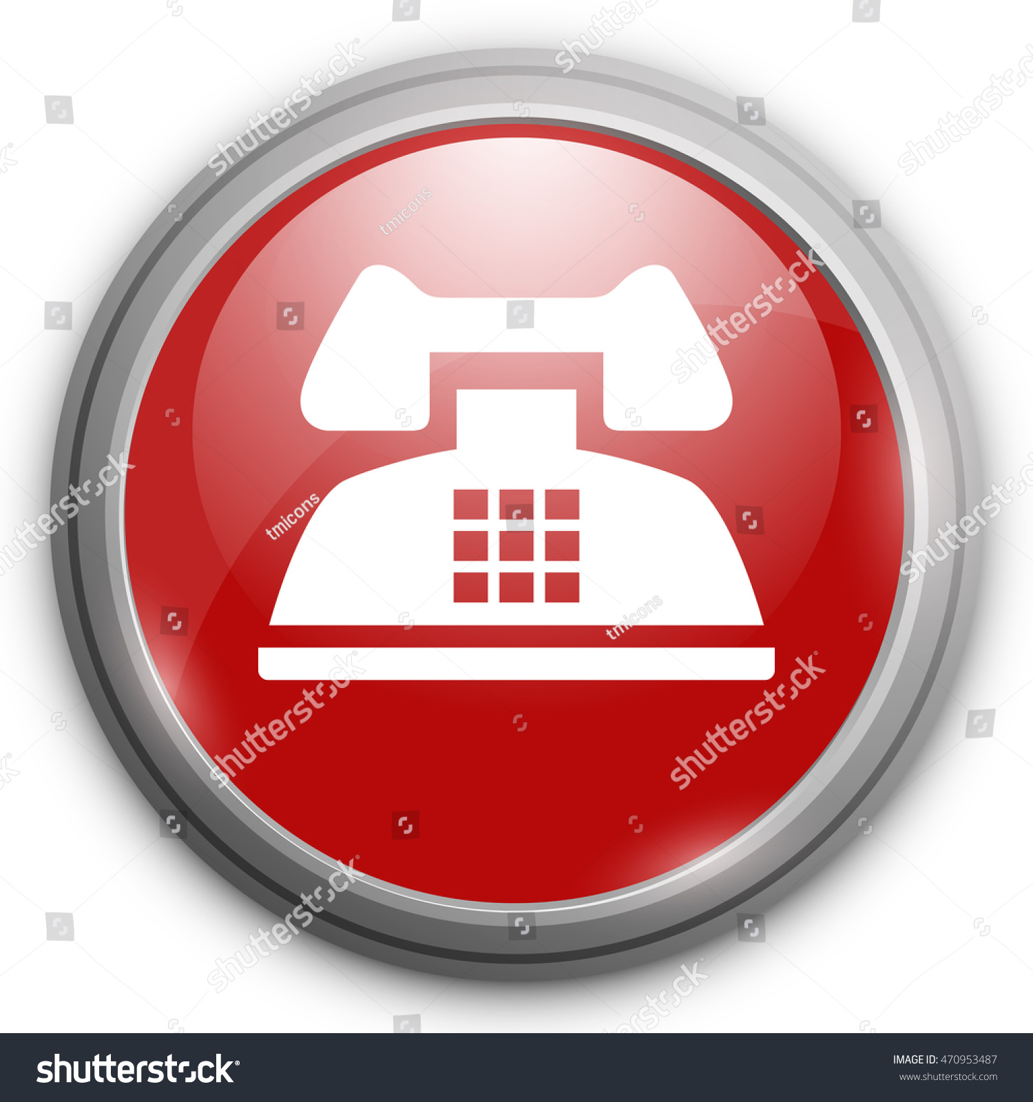 Old Phone Icon Stock Vector (Royalty Free) 470953487 | Shutterstock