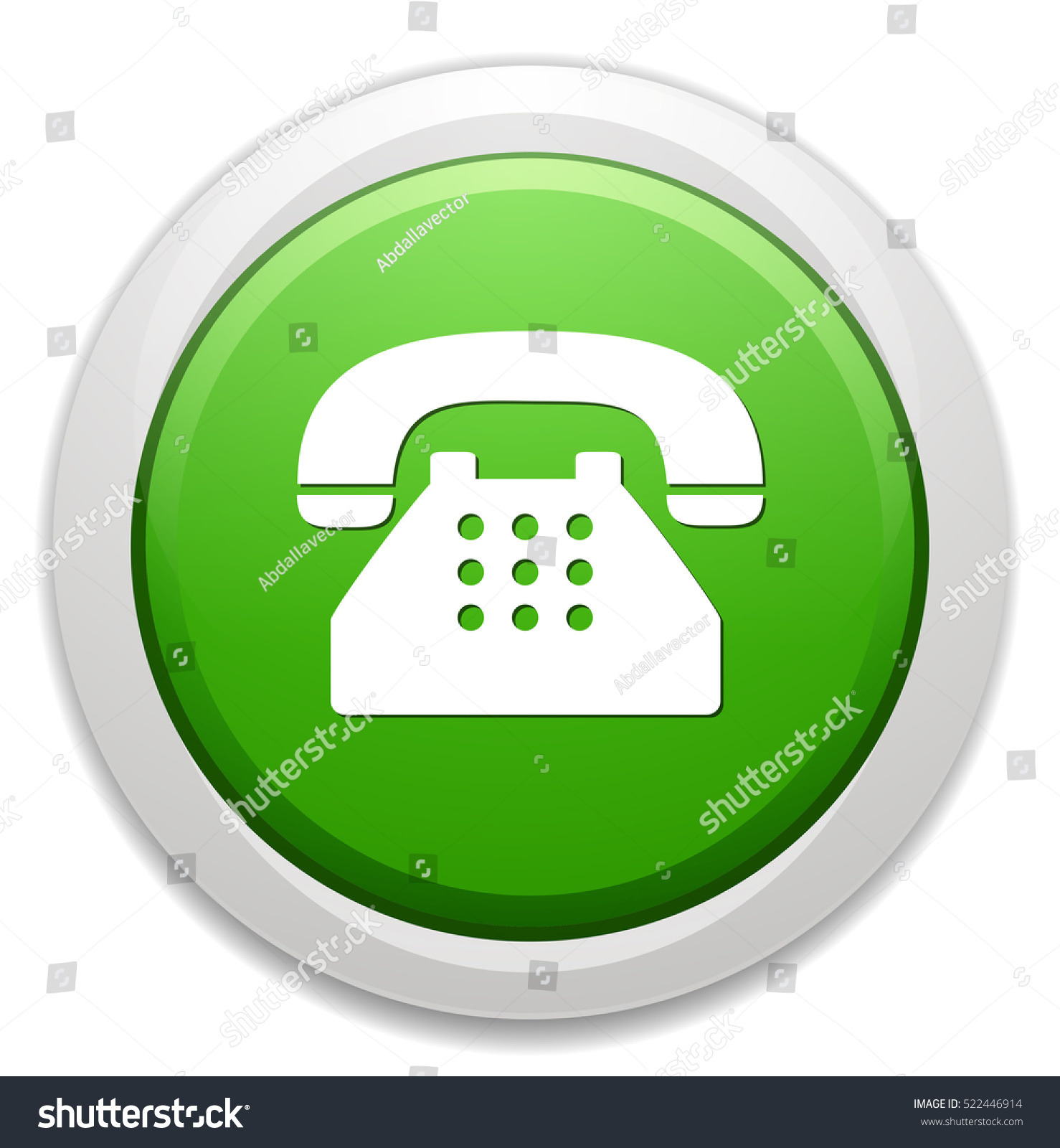 Old Phone Icon Stock Vector (Royalty Free) 522446914 | Shutterstock