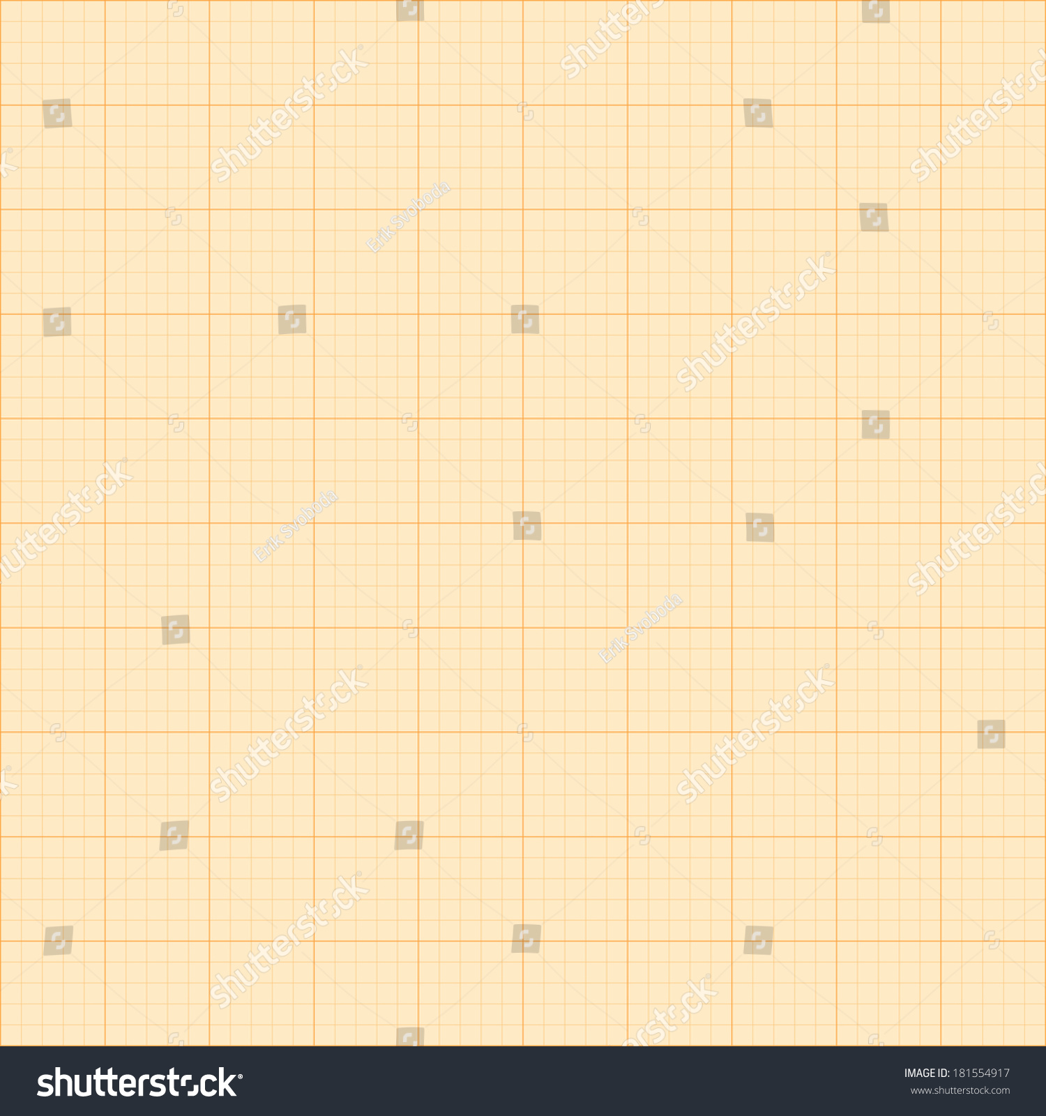 Old Sepia Graph Paper Square Grid Stock Vector (Royalty Free) 181554917