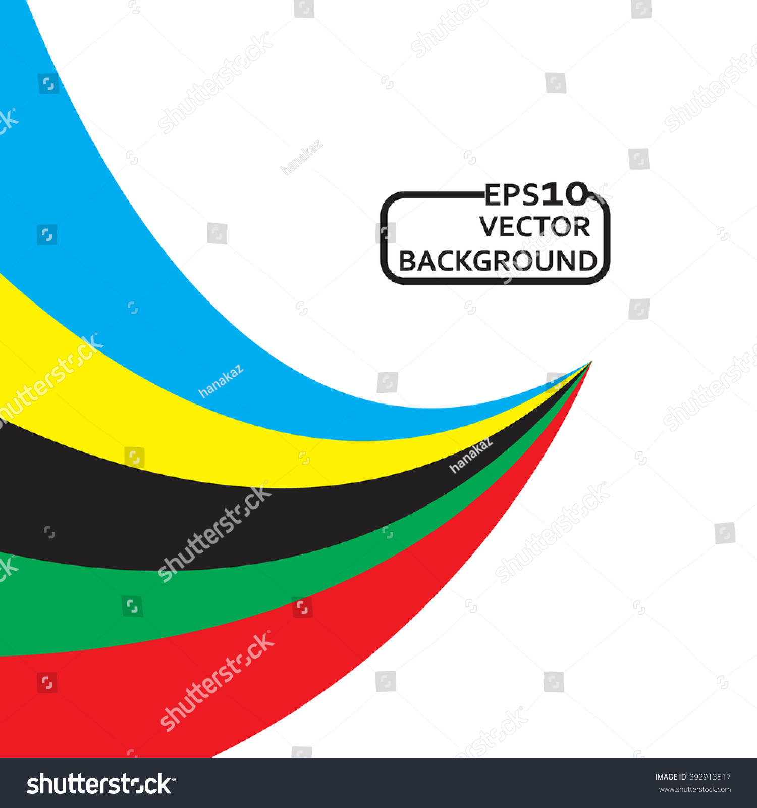 Olympic Games Abstract Stock Vector (Royalty Free) 392913517 | Shutterstock