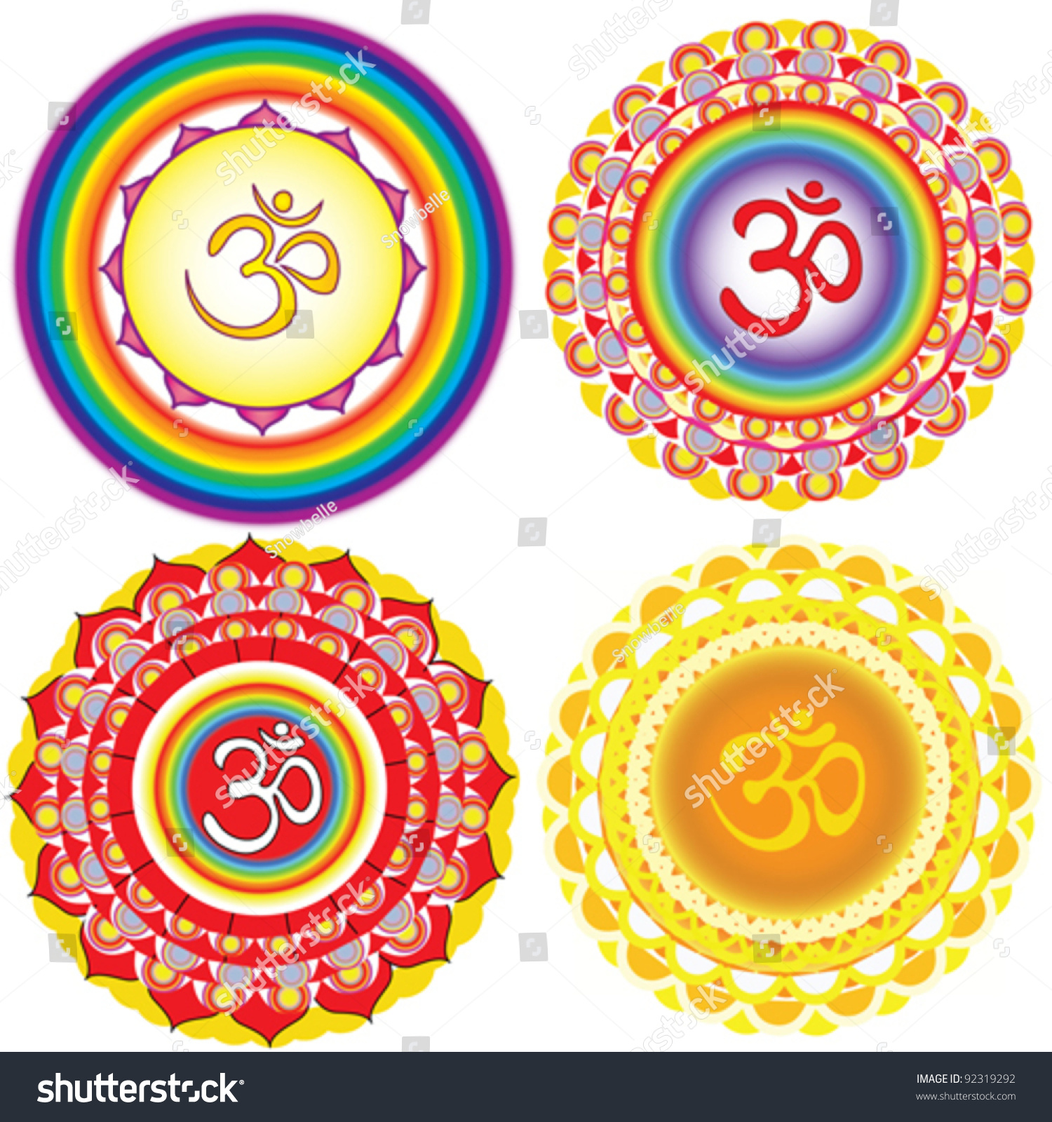Om Symbol Vector Images Stock Vector (Royalty Free) 92319292 | Shutterstock