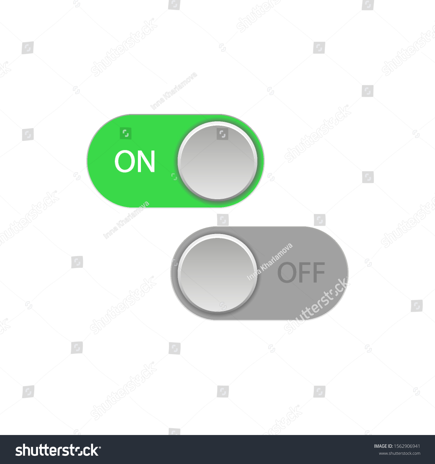 On Off Green Toggle Switch Slider: เวกเตอร์สต็อก (ปลอดค่าลิขสิทธิ์ ... On Off Green Toggle Switch Slider: เวกเตอร์สต็อก (ปลอดค่าลิขสิทธิ์ ...