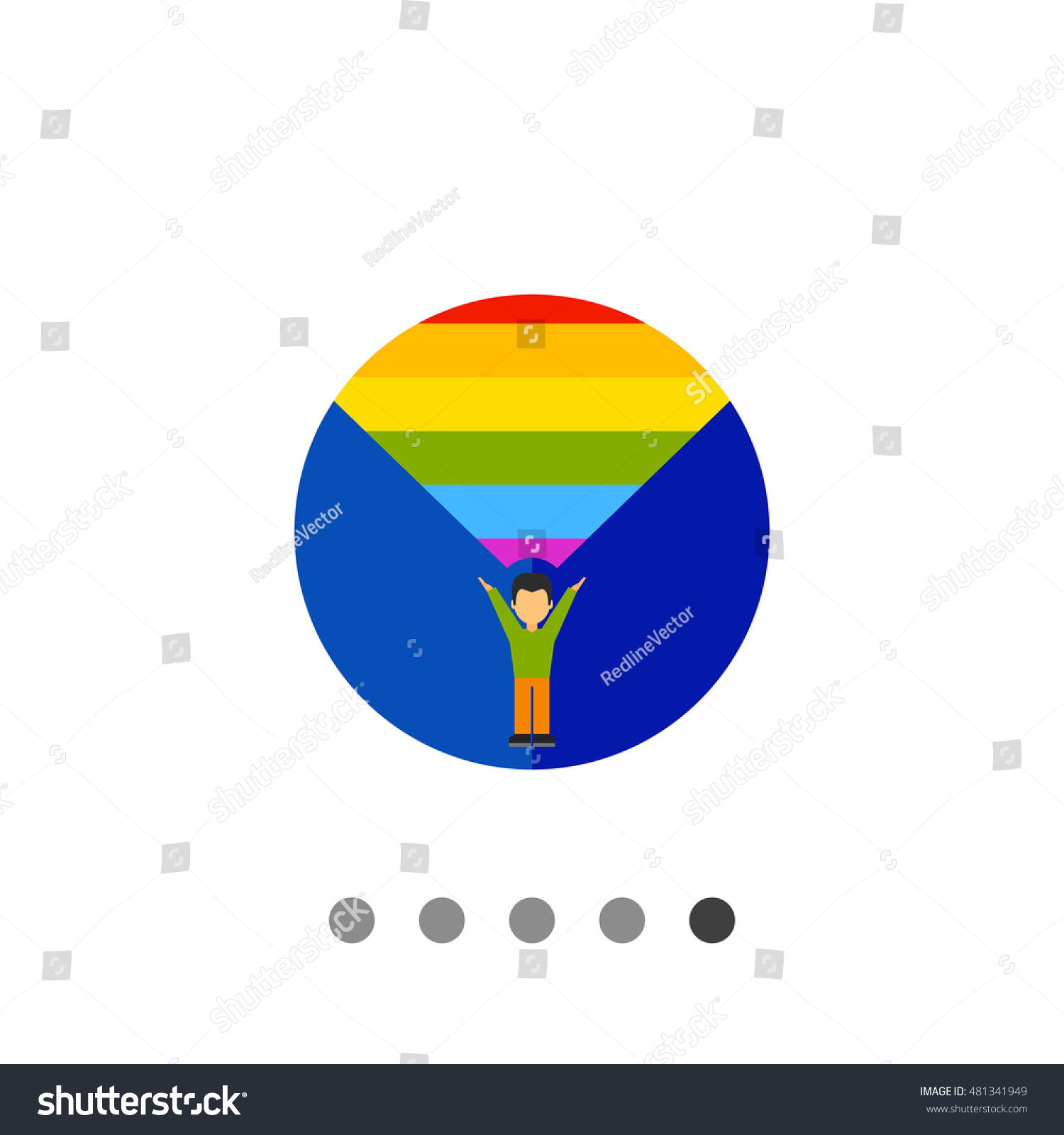 On Coming Out Icon Stock Vector (Royalty Free) 481341949 | Shutterstock